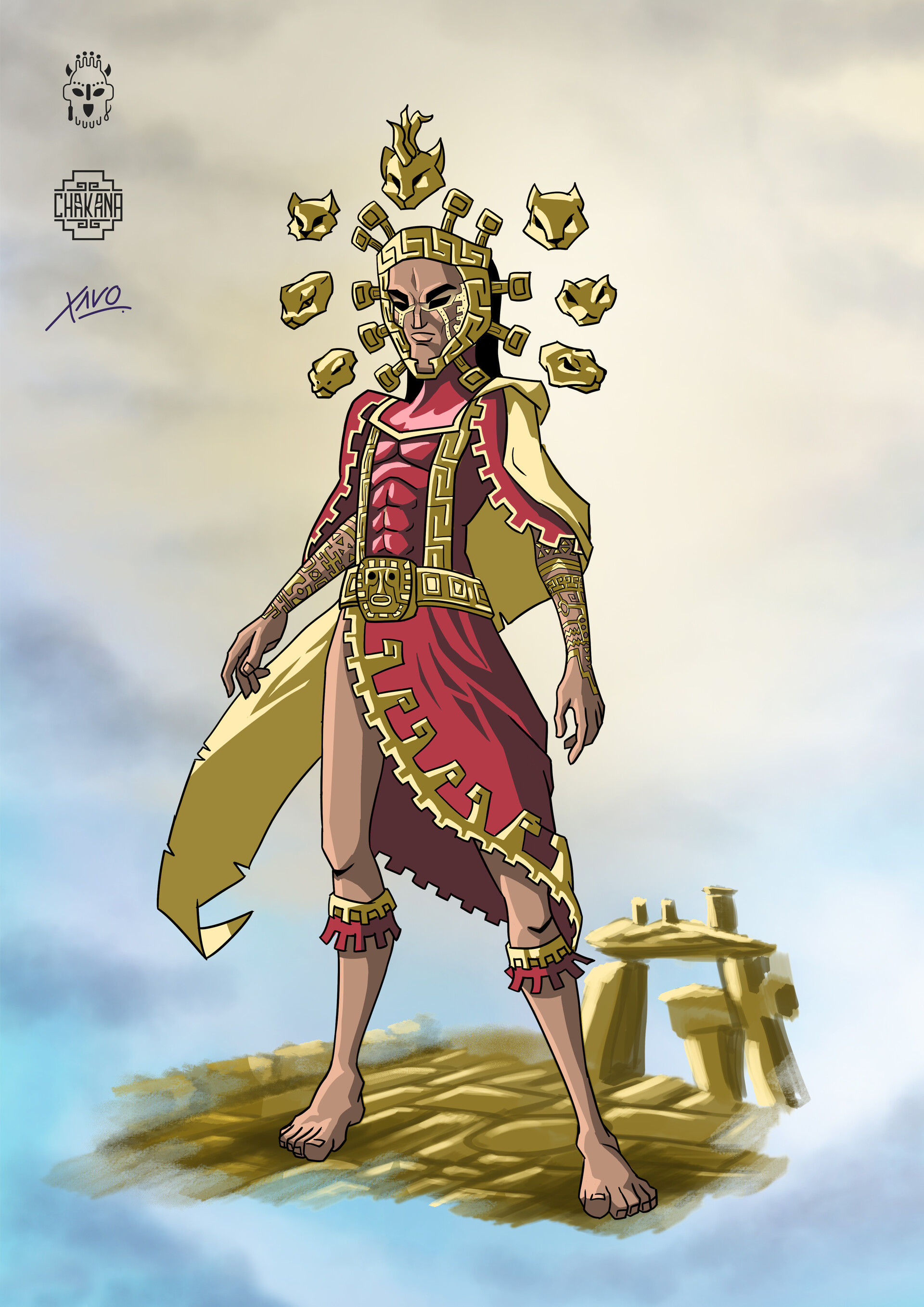 ArtStation - inca gods CHAKANA