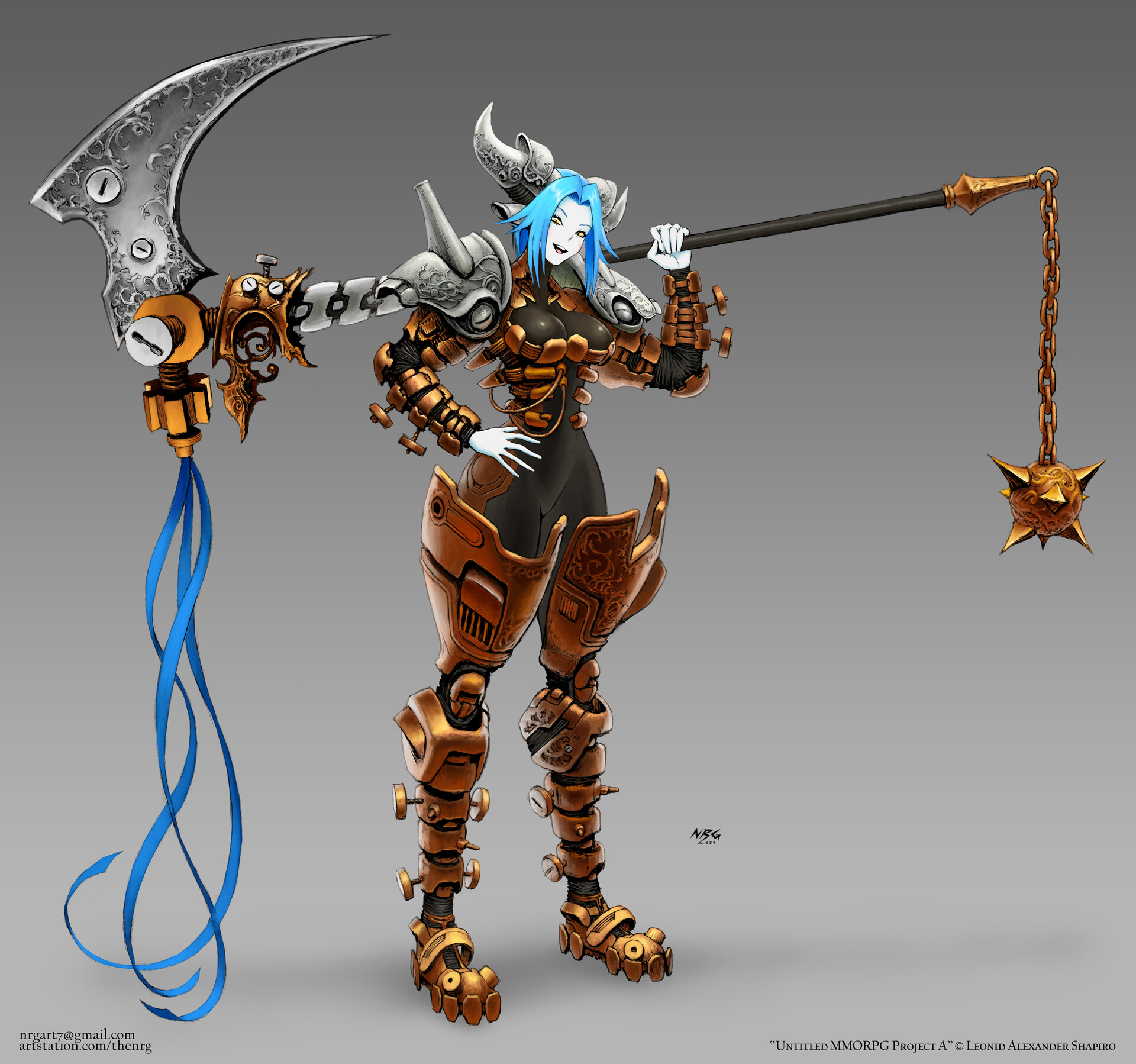 The NRG - Steampunk Girl concept by NRG