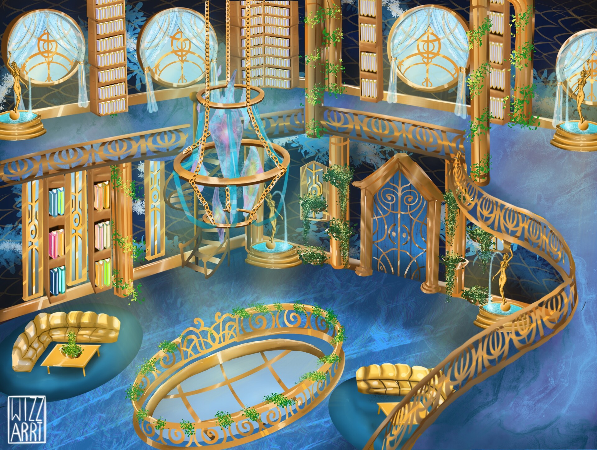 ArtStation - Cerulean palace