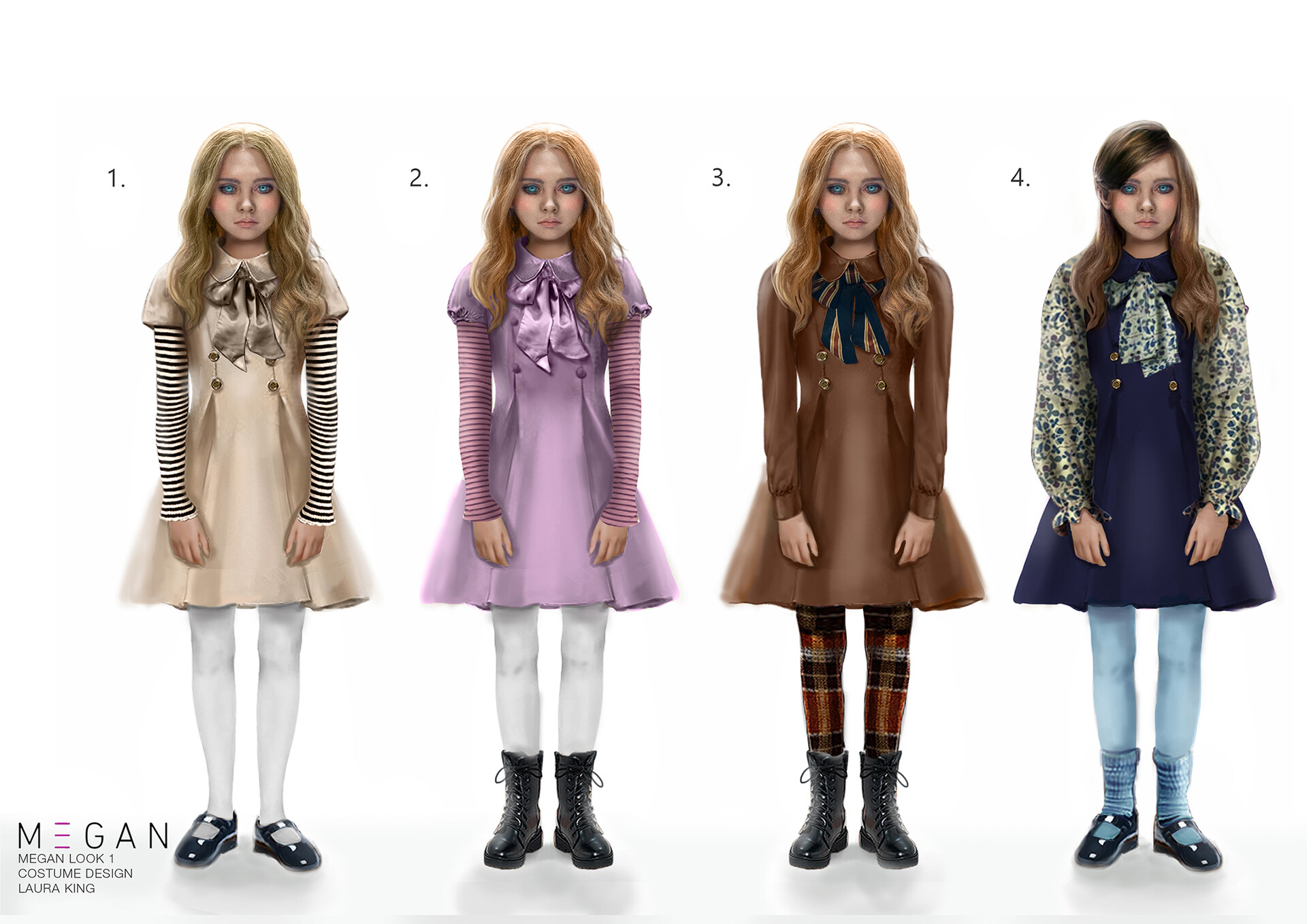 Lolra king AKA Laura - Concept Design- M3gan