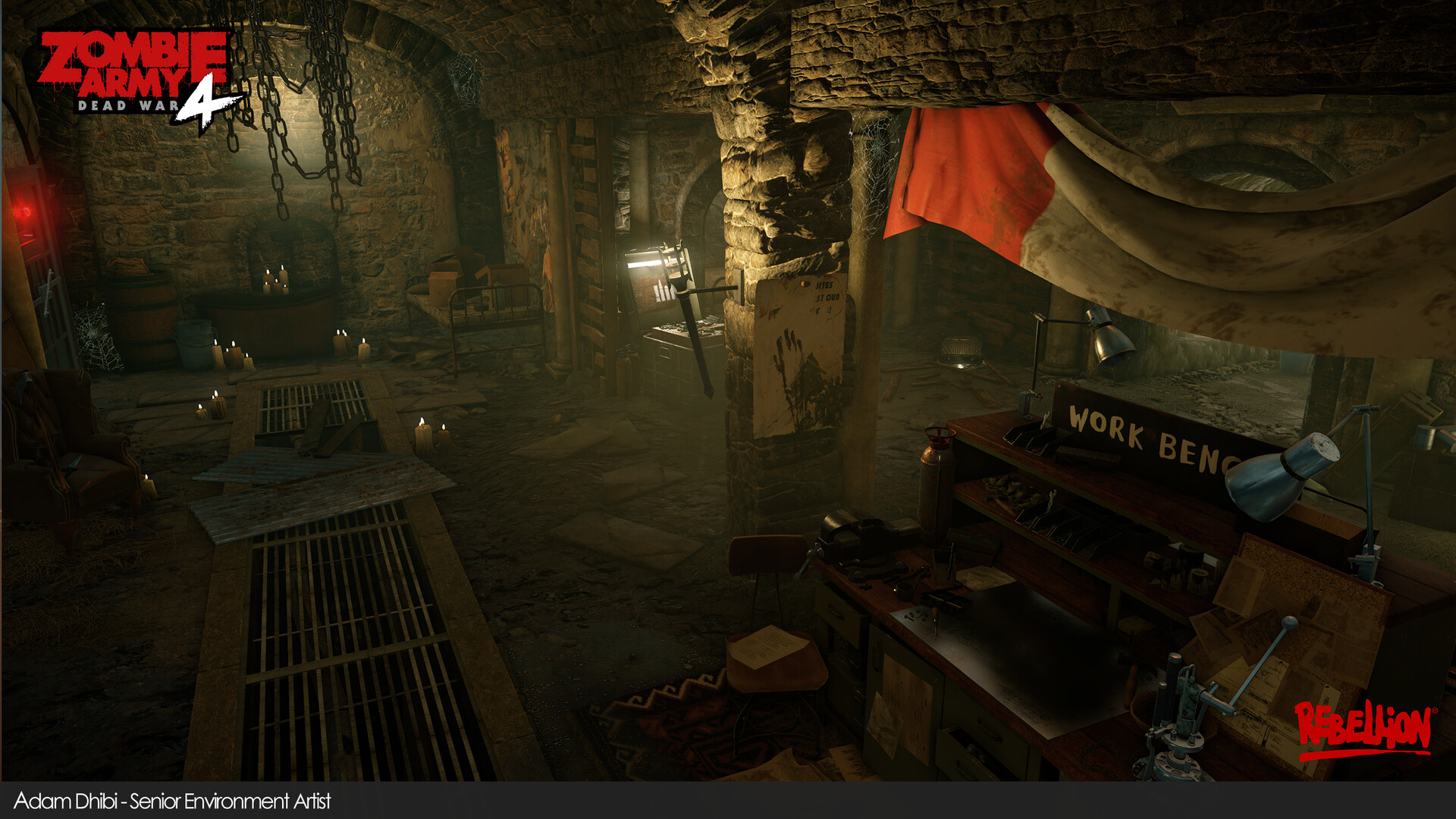 Adam Dhibi - Zombie Army 4 - Molten Nightmare