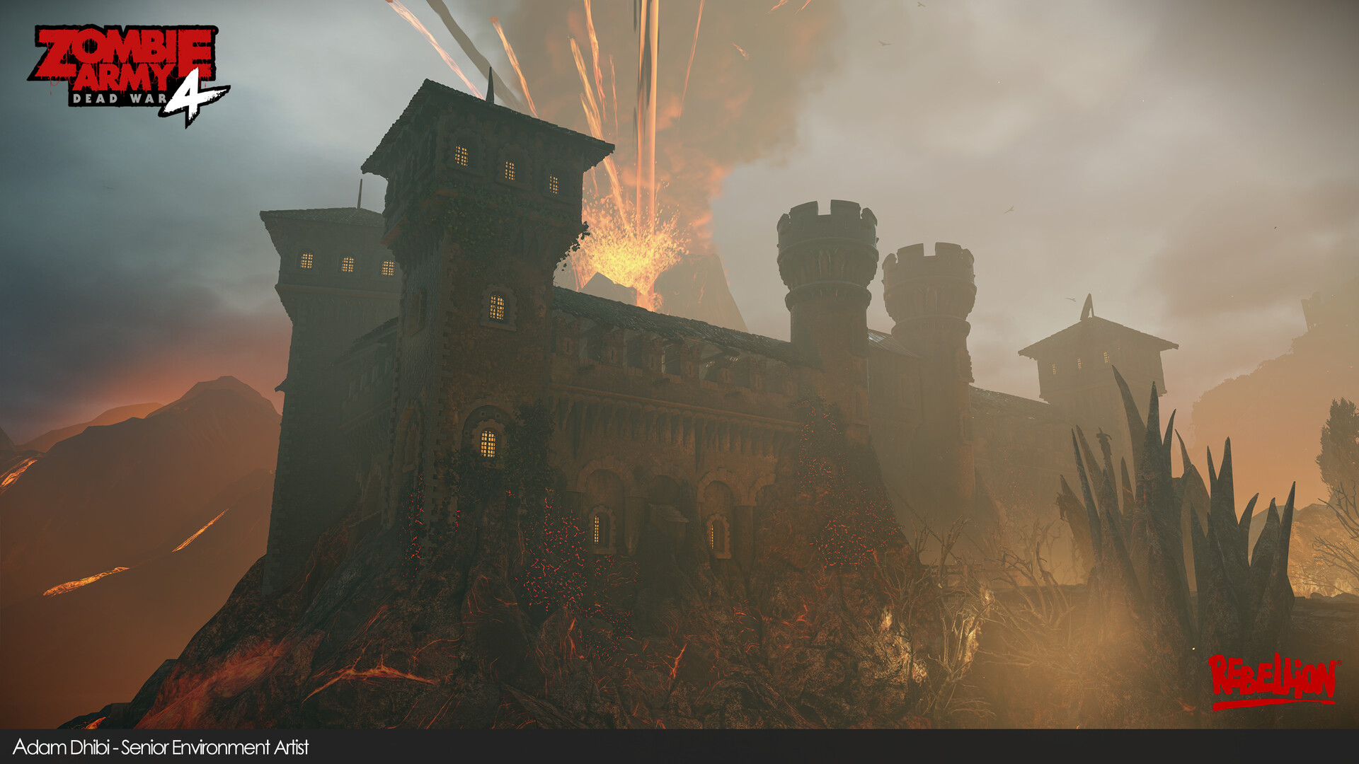 Adam Dhibi - Zombie Army 4 - Molten Nightmare