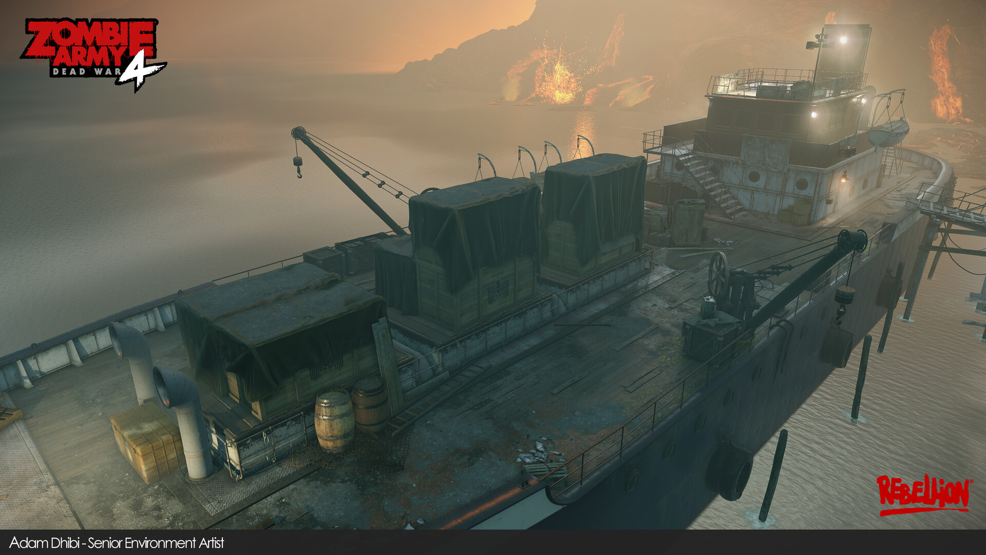 Adam Dhibi - Zombie Army 4 - Molten Nightmare