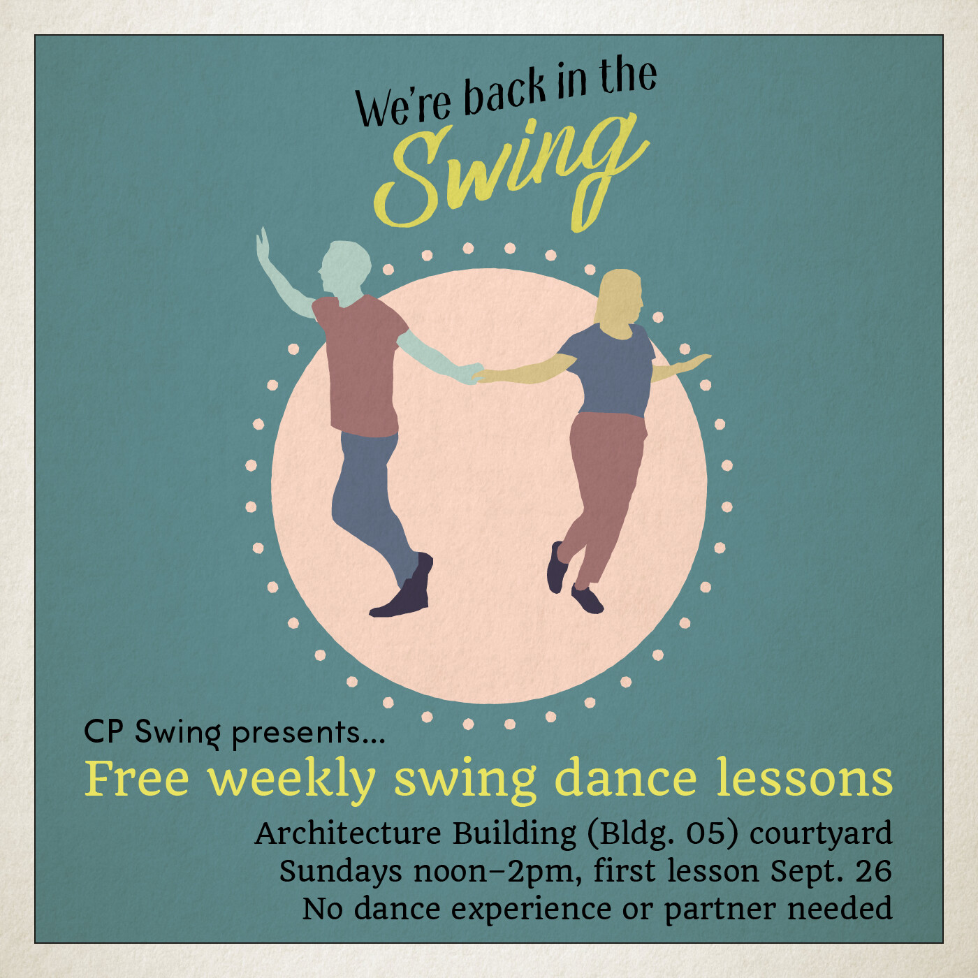ArtStation - We're Back in the Swing (Dance Lessons Poster)