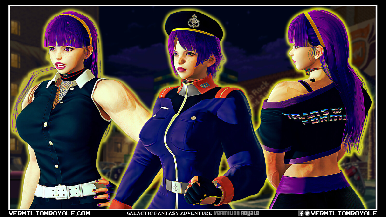 Vermilion Royale - VR - Joan J. Jolicoeur - Character Sheets #001 - 007