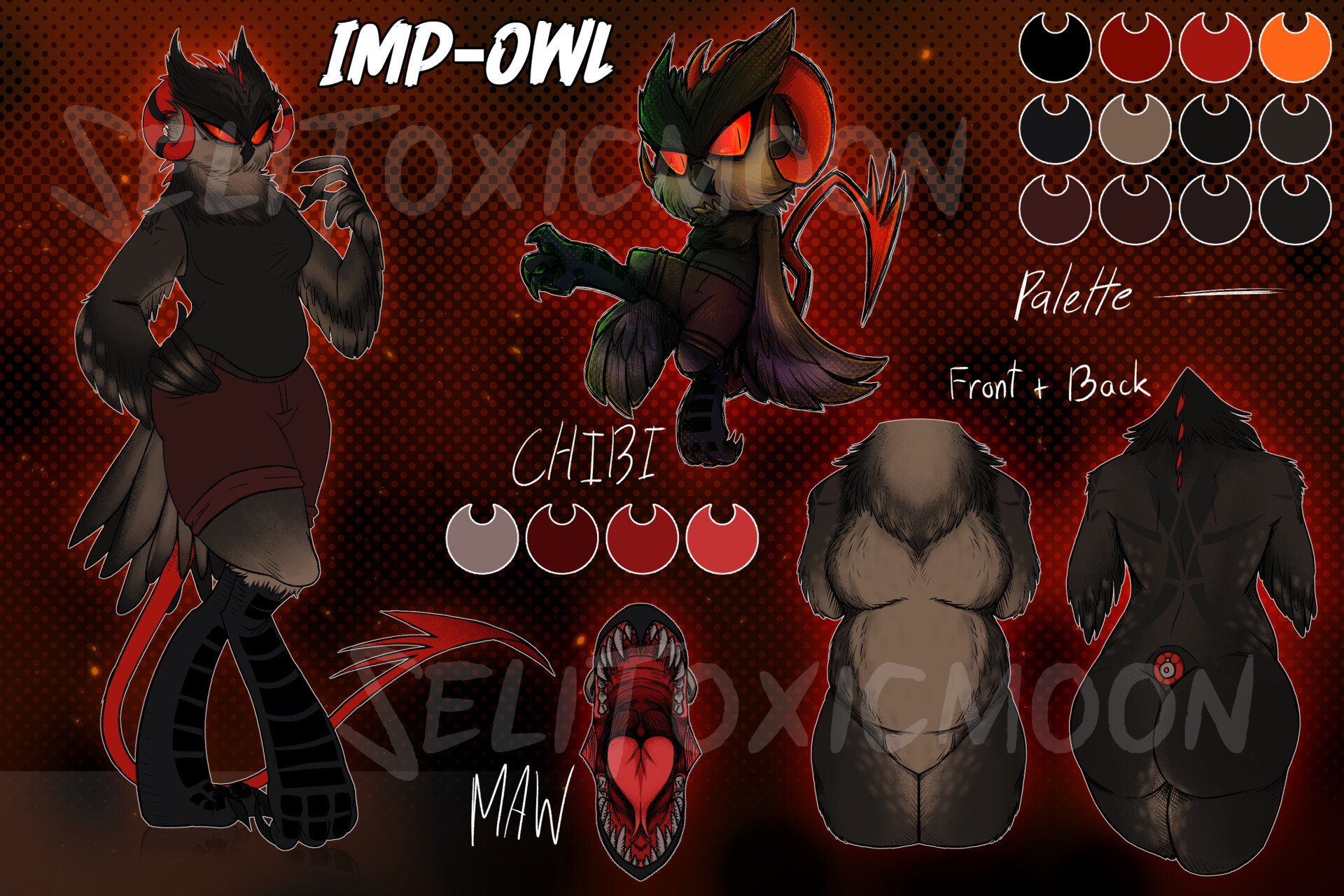 ArtStation - [ADOPT] Imp-Owl (OPEN)