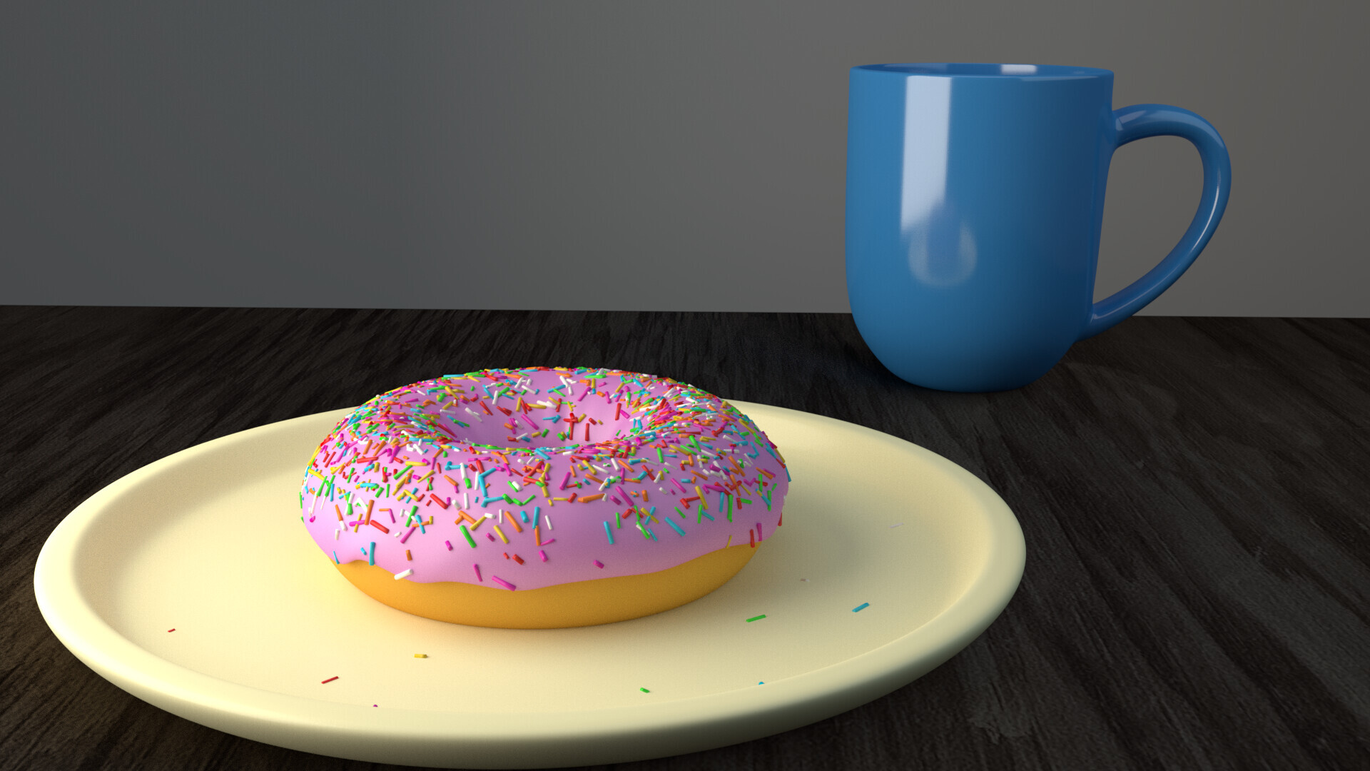 Somewhere in the Multiverse - Donuts in Blender