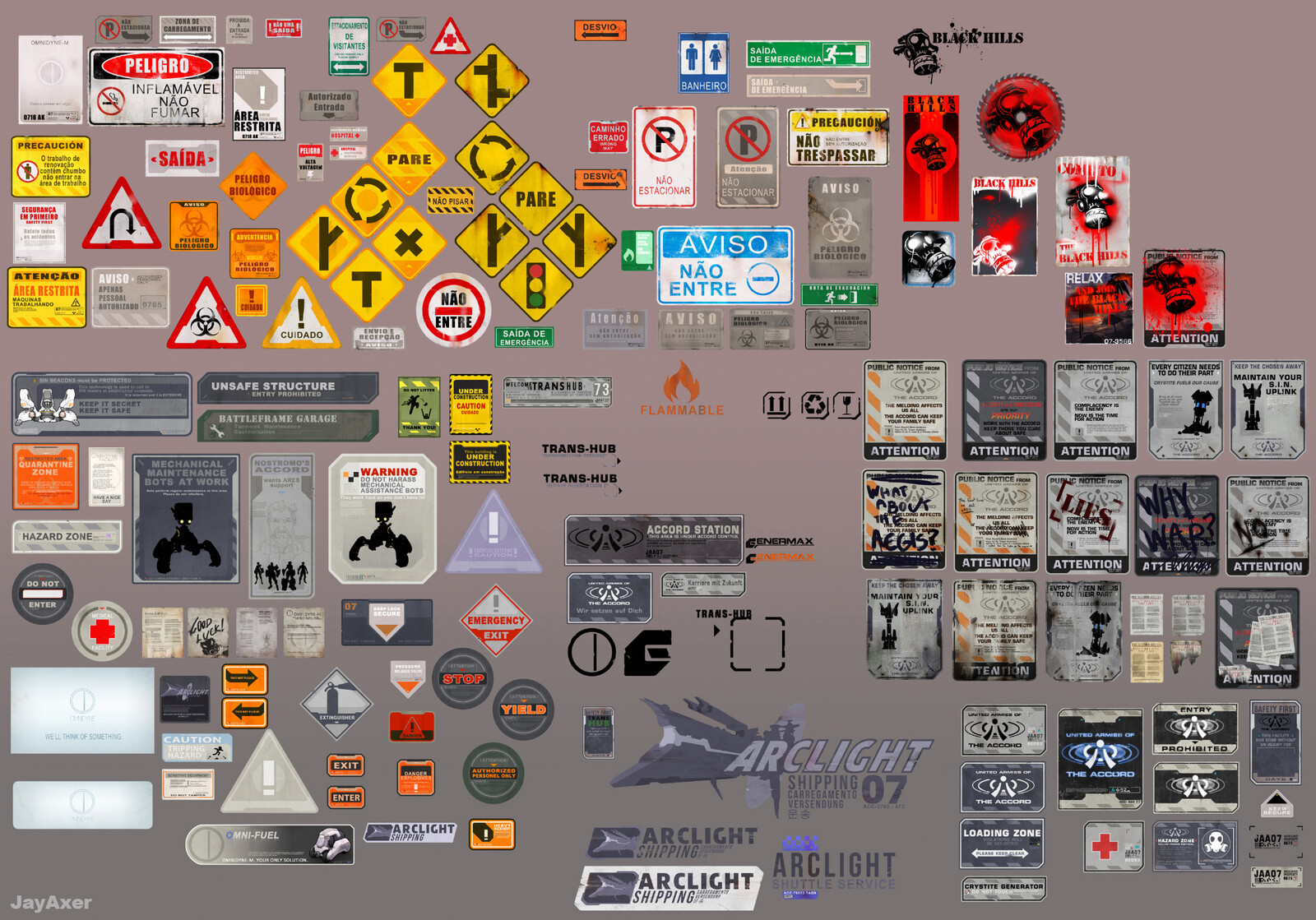 Jay Axer - Firefall Concepts