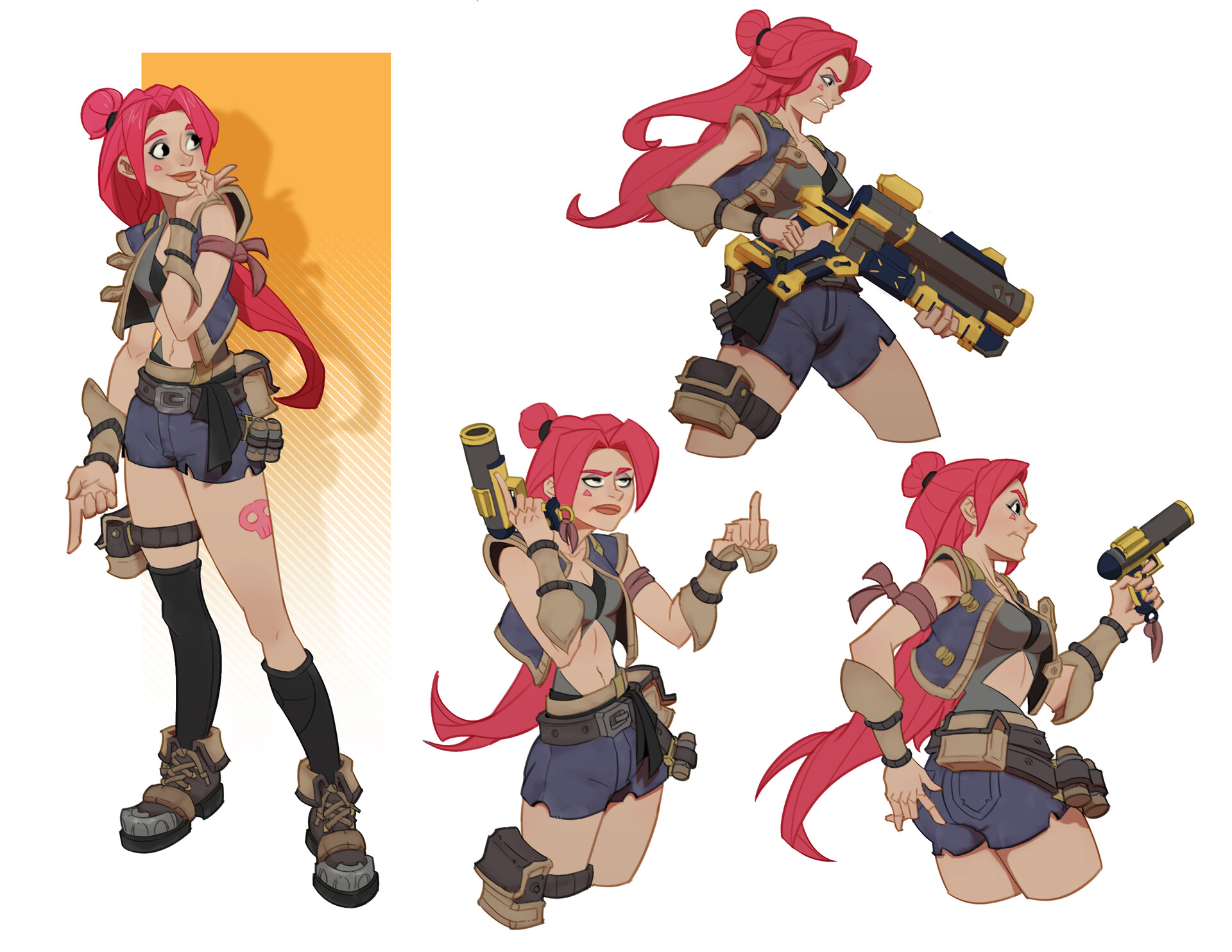 ArtStation - 一些角色设计