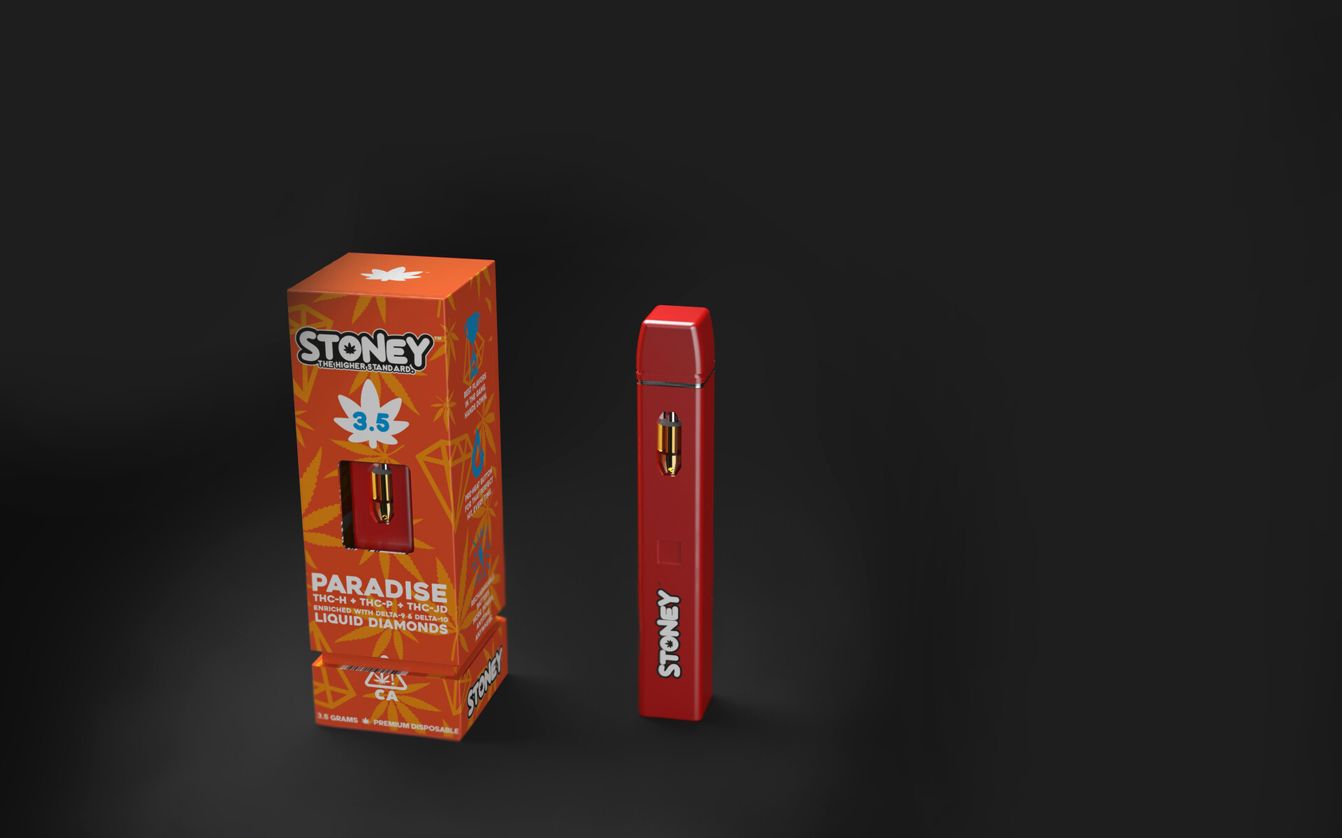 ArtStation - project "Electronic cigarette-wipe "Stoney"