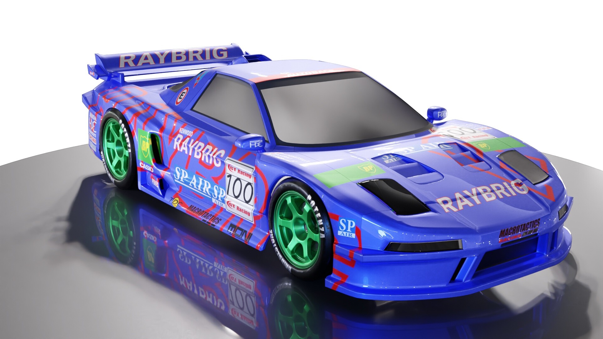 ArtStation - The Raybrig Honda NSX