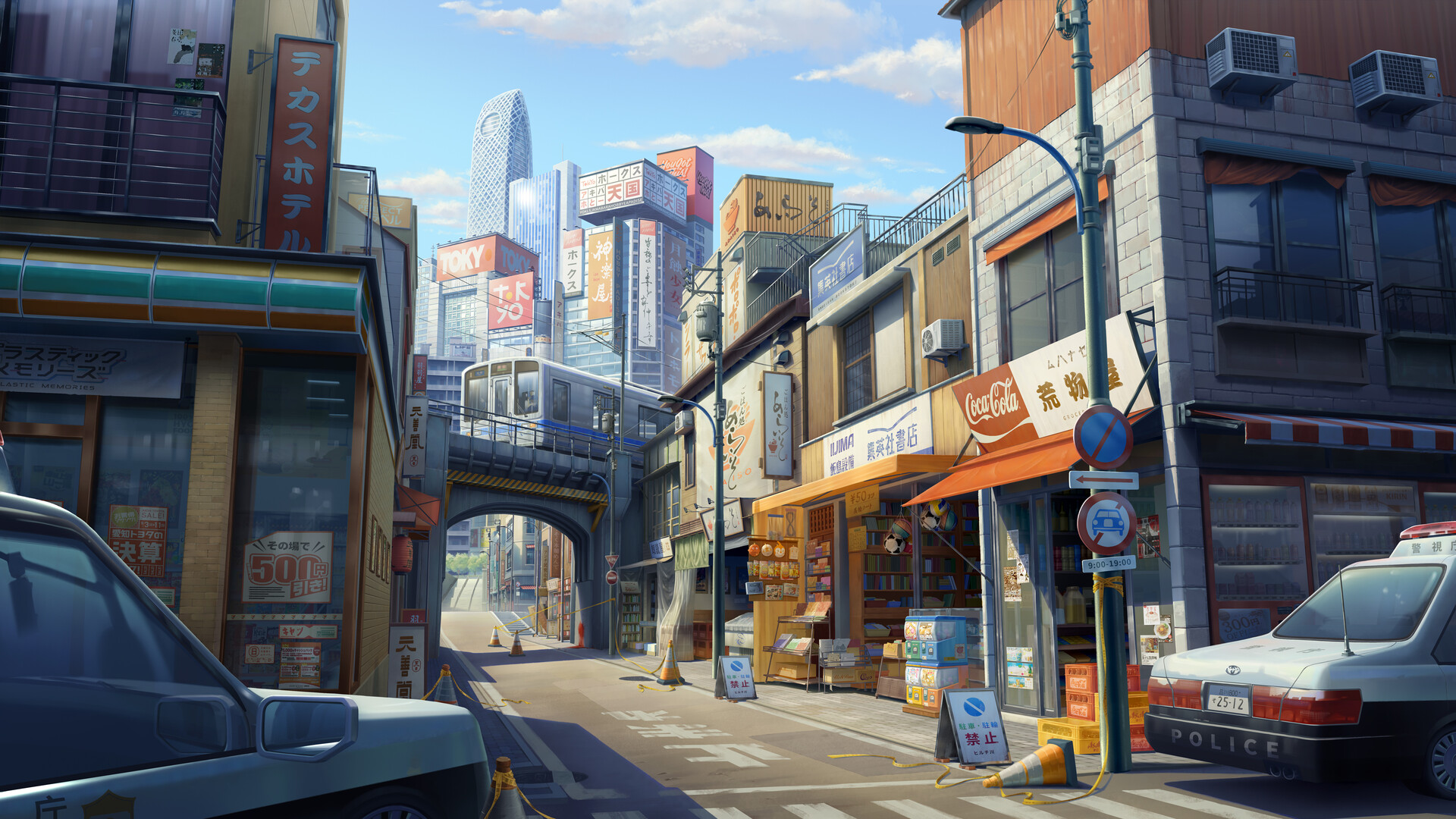ArtStation - Crime scene street