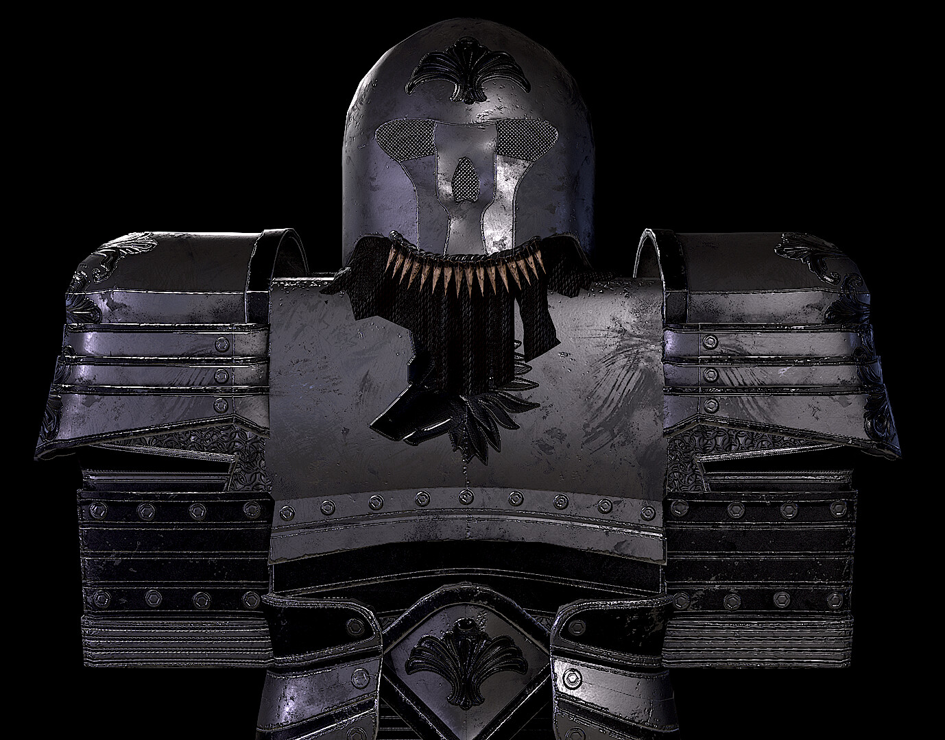 ArtStation - Full Skull Armor Set