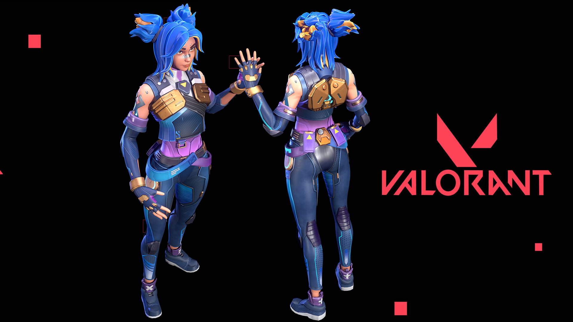 Artstation Valorant Neon