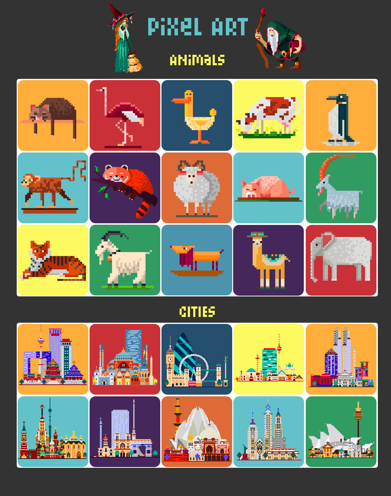 ArtStation - Pixel Art project