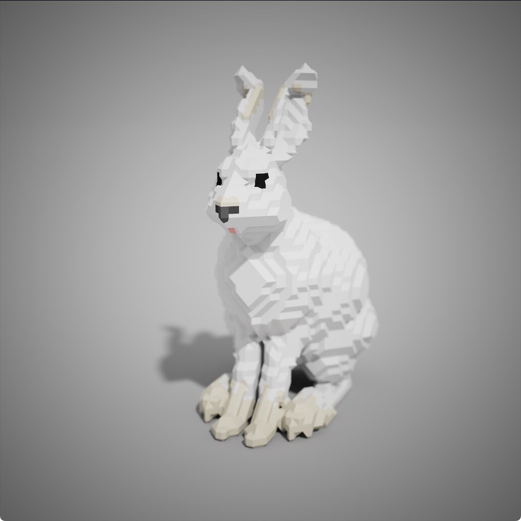 ArtStation - Voxel Species #008