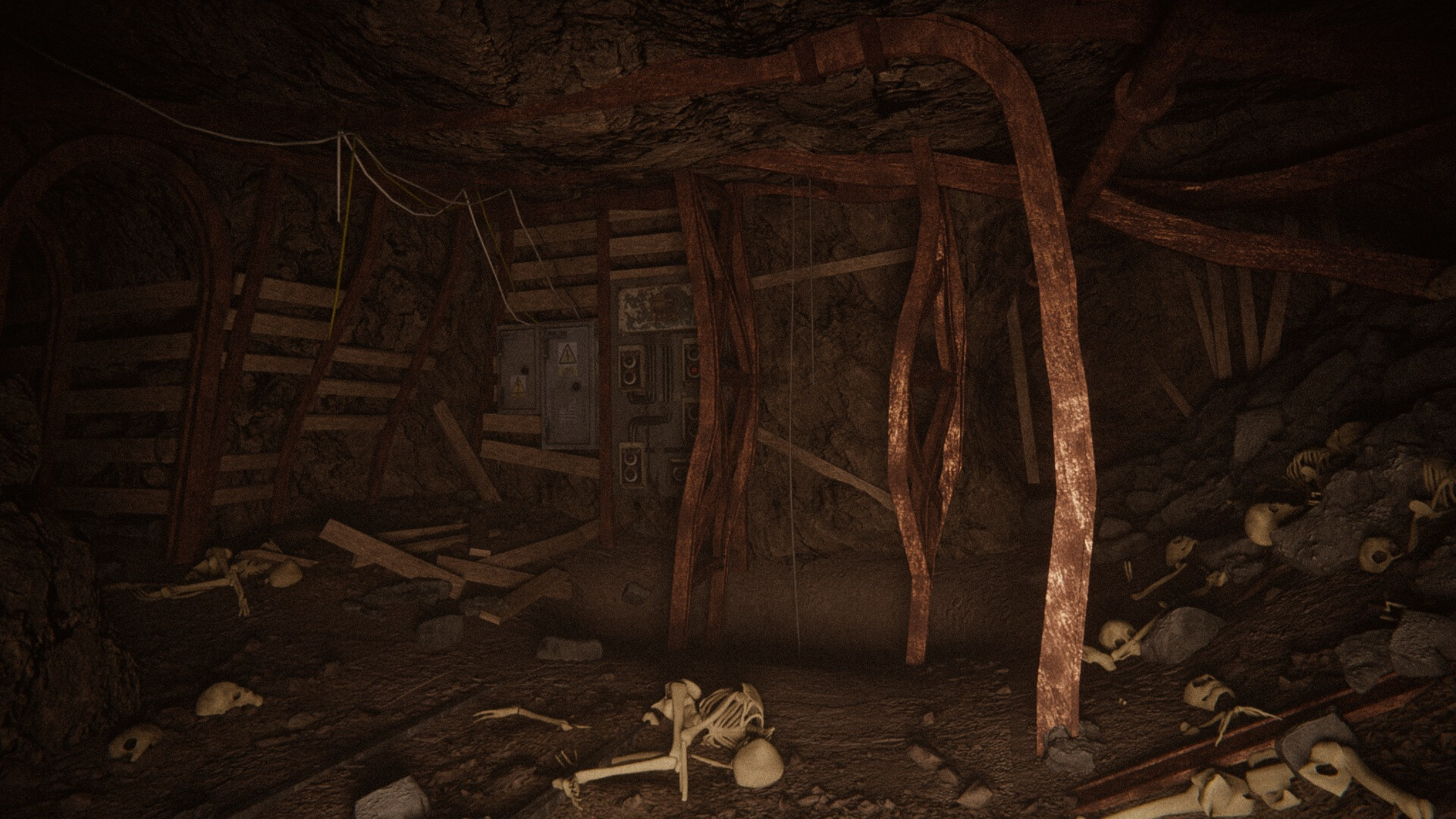 ArtStation - Underground Mine (Cut scene/content from LiS : True Colors)