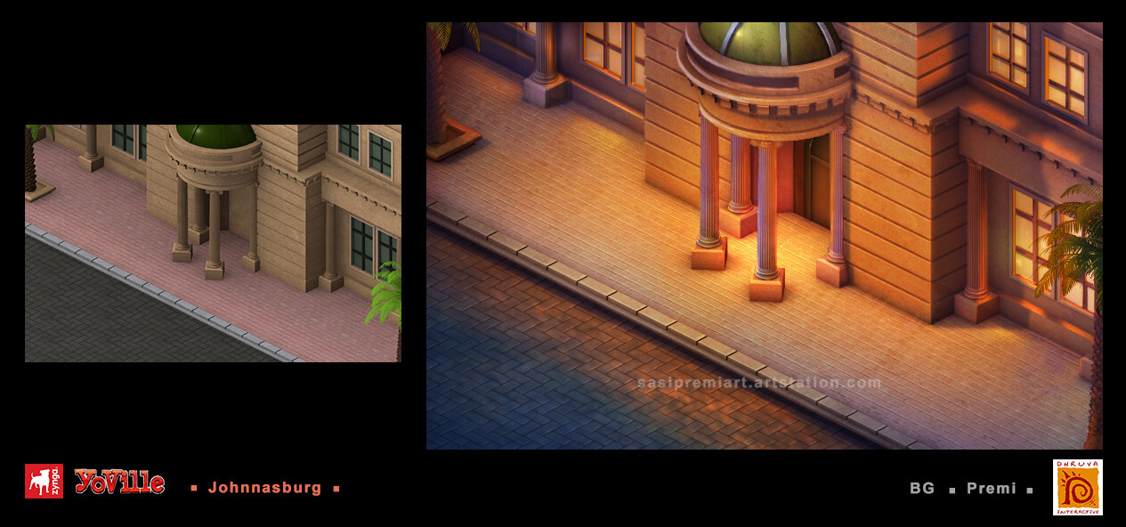 ArtStation - Downtown Hearton