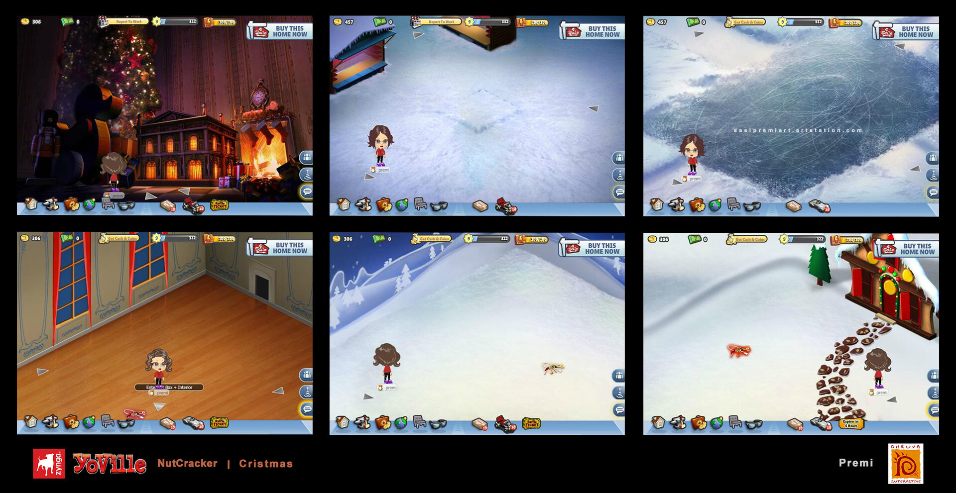 ArtStation - Zynga Yoville games