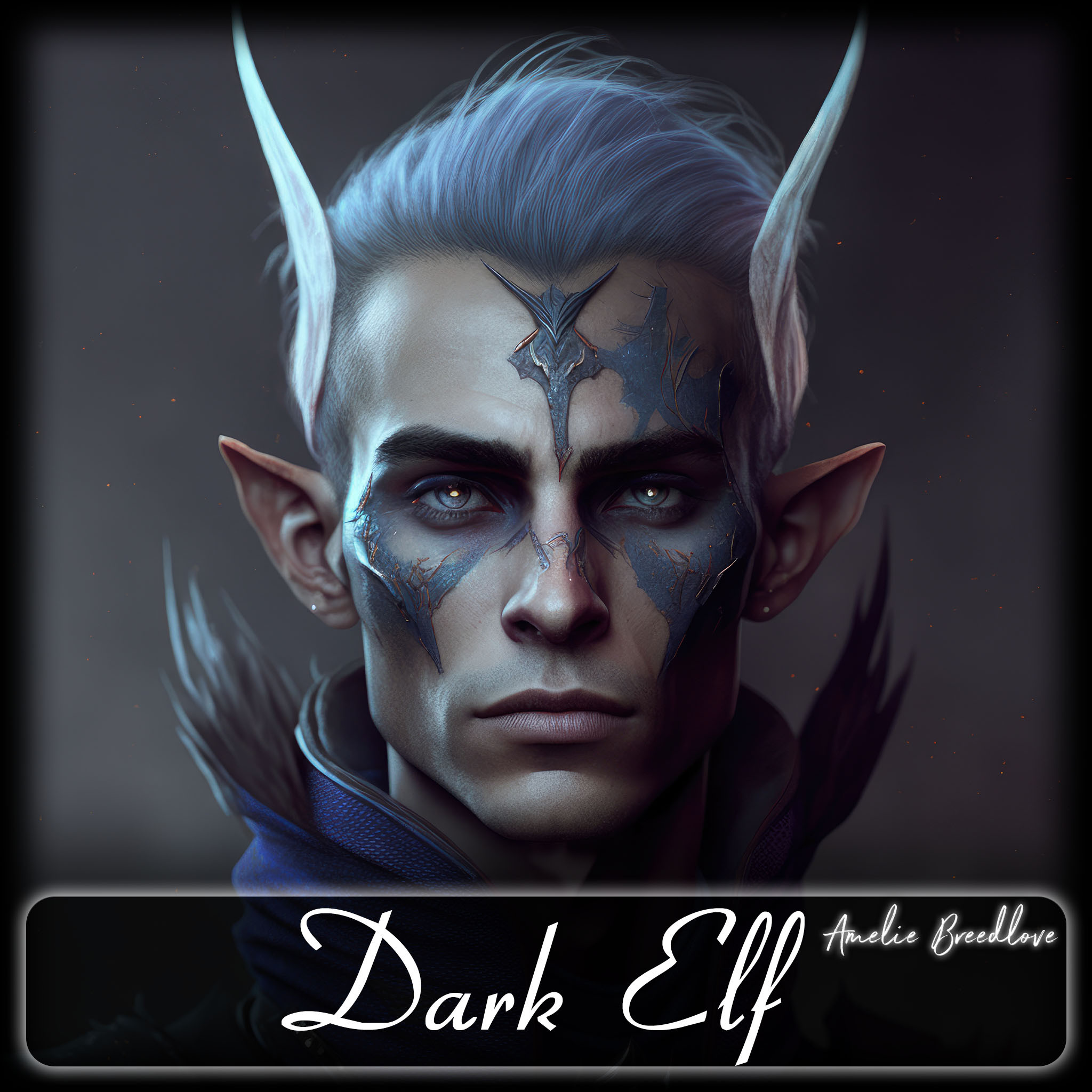 Amelie Breedlove - 100 Realistic Dark Elf Reference Pack | 8K | v.2