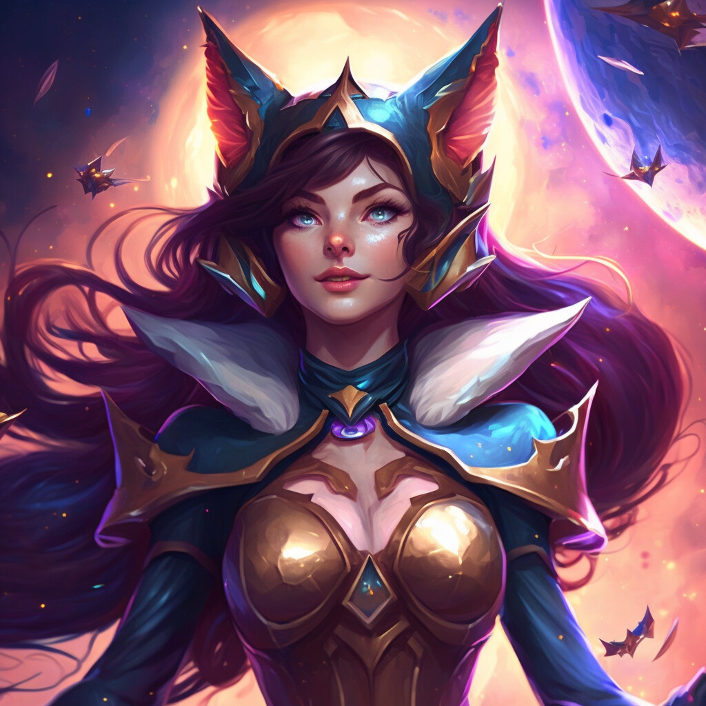 ArtStation - ahri league of legends version 14