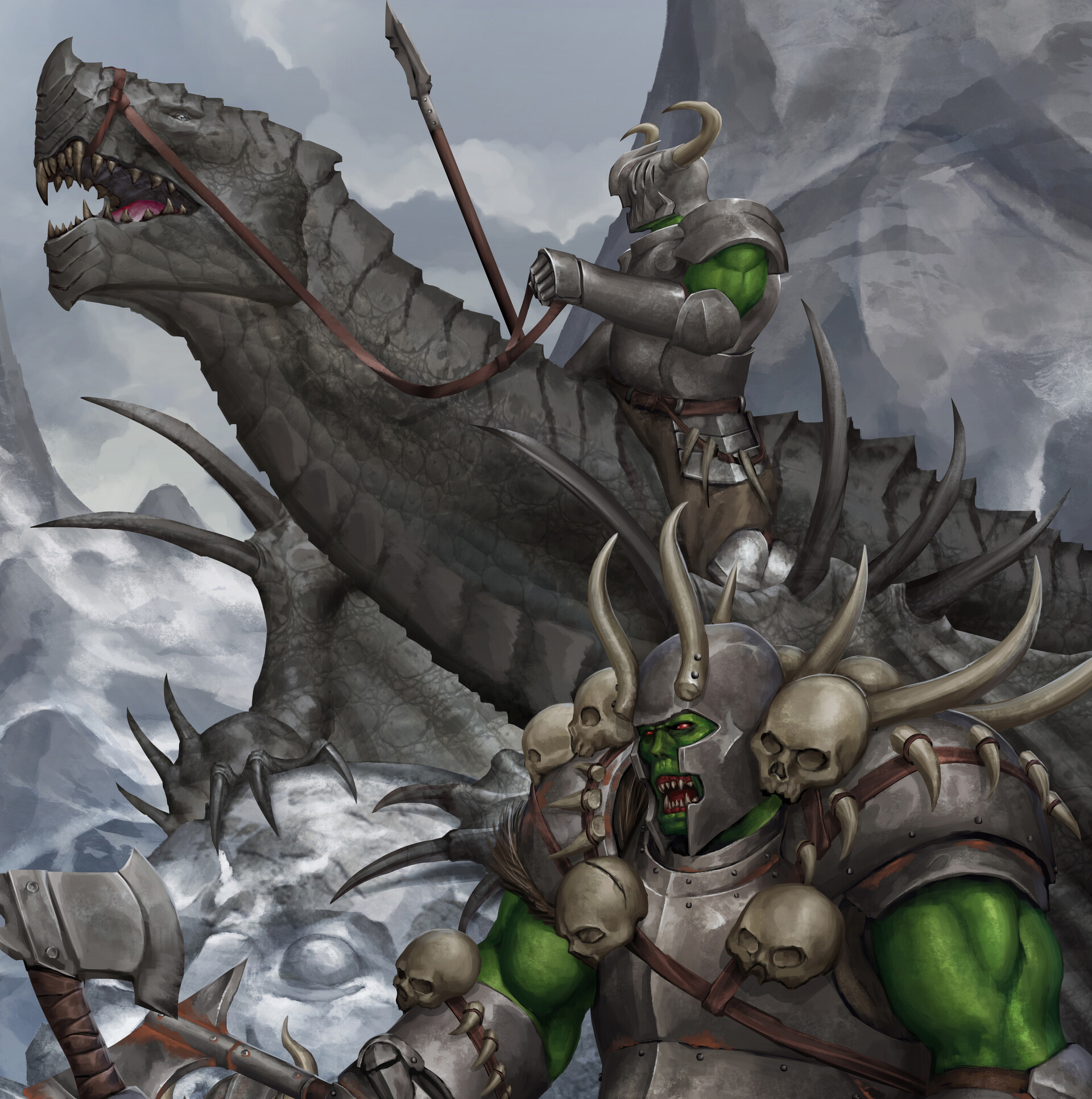 Daniel Mitchell - Orcs vs Dwarves Battle