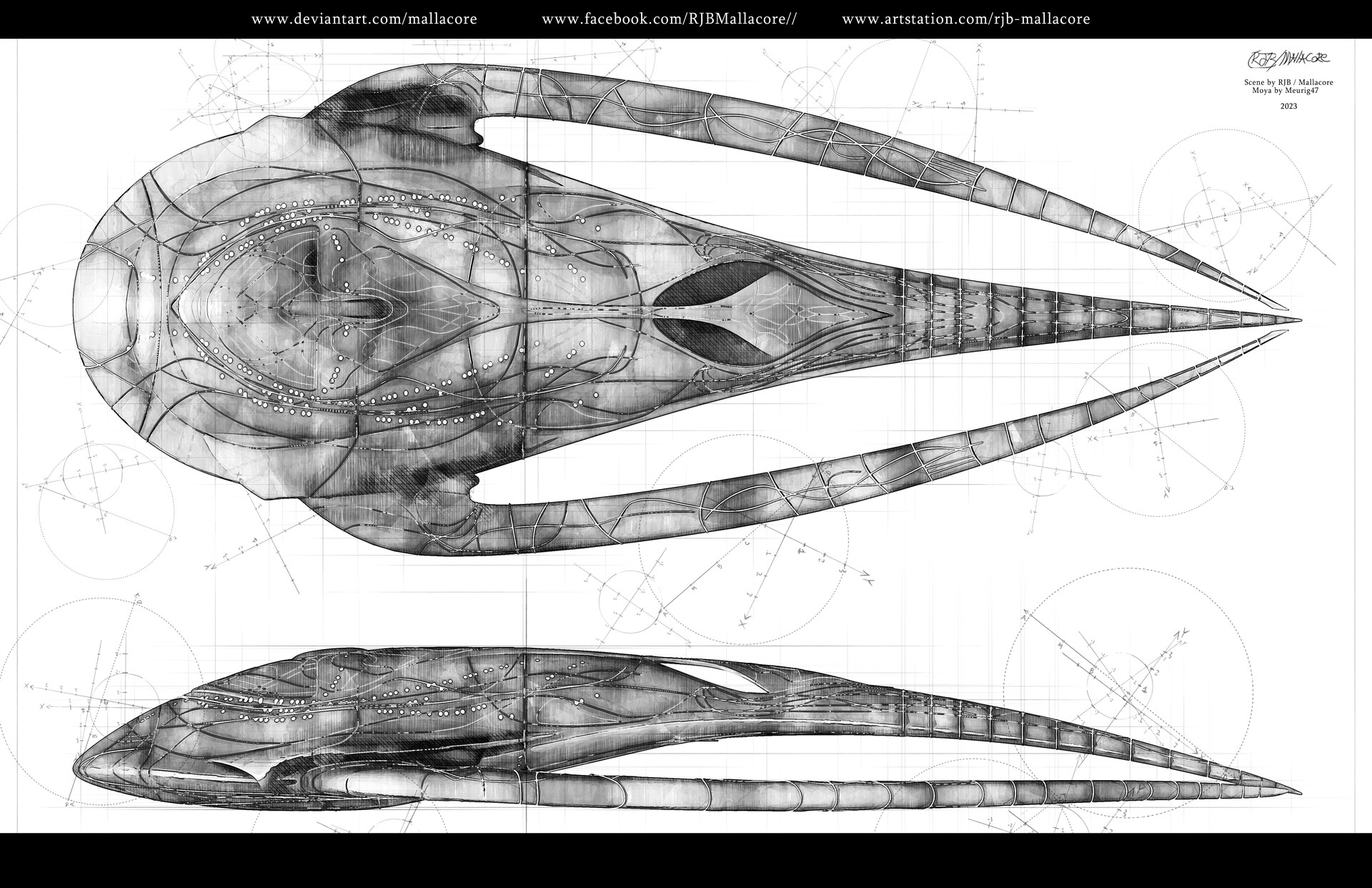 Farscape Moya Schematic
