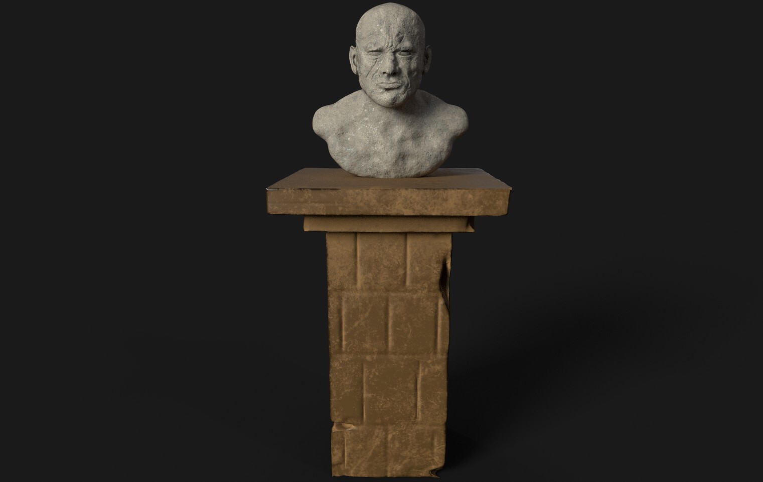 ArtStation - 3D Statue Model