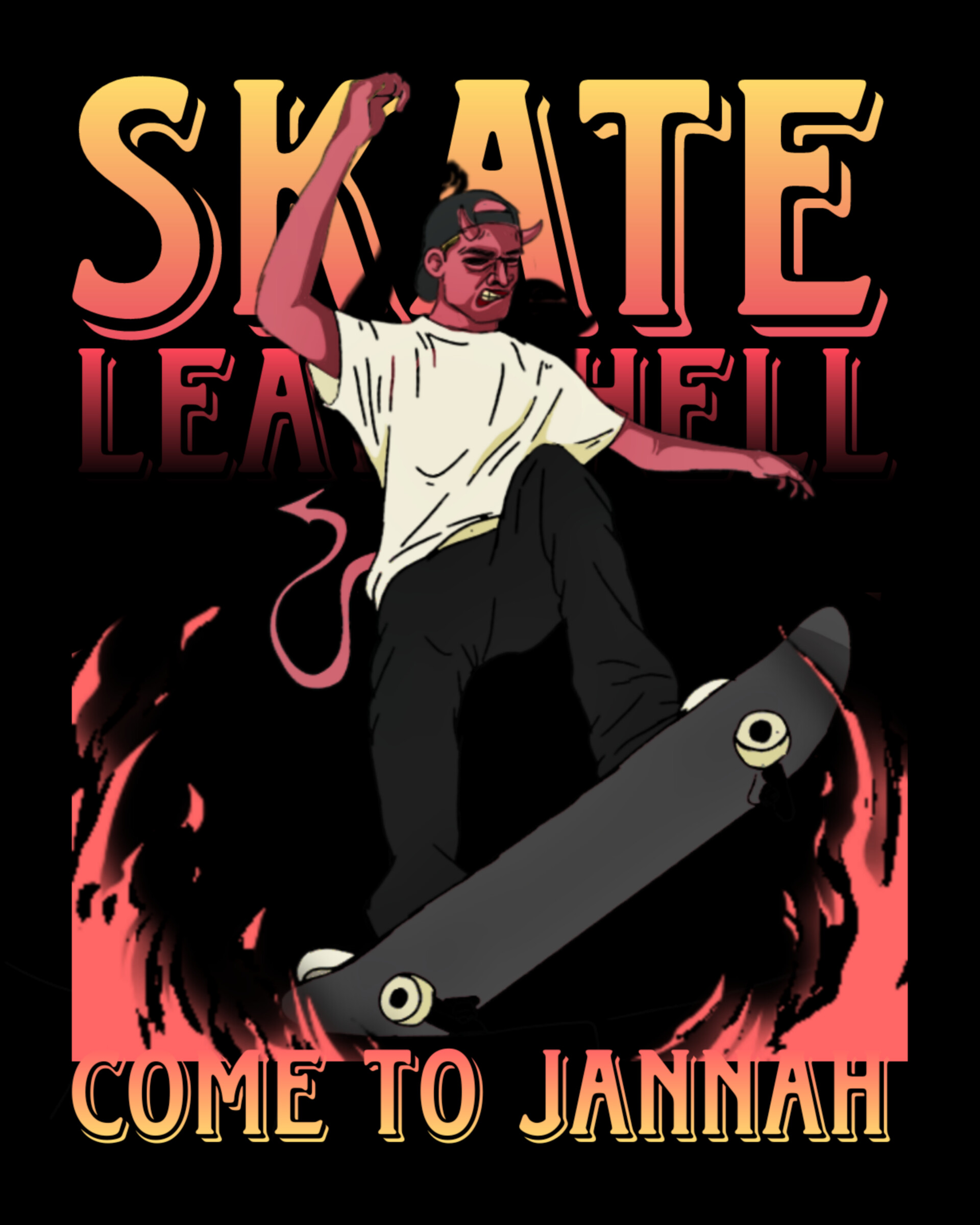 ArtStation - skate levae hell