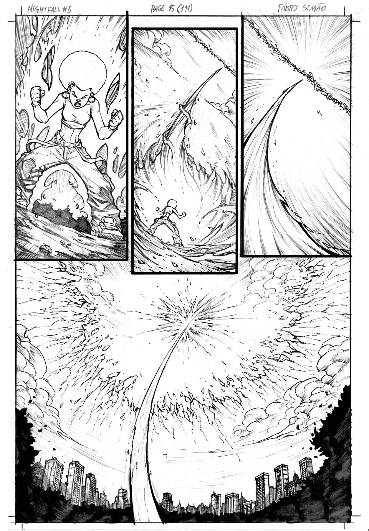 Fábio Simão - Nightfall Part 5 (Wingless Comics)