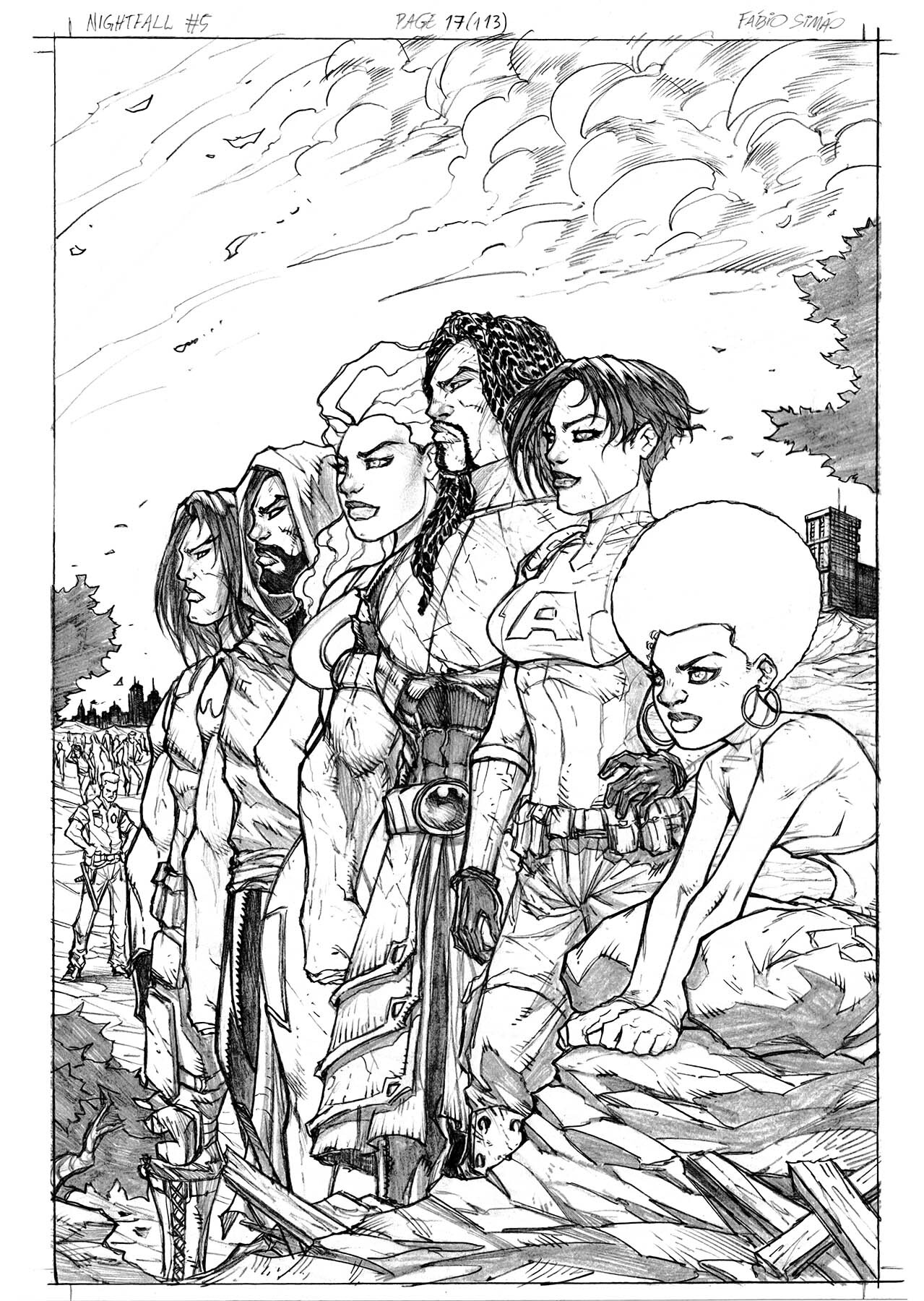 Fábio Simão - Nightfall Part 5 (Wingless Comics)