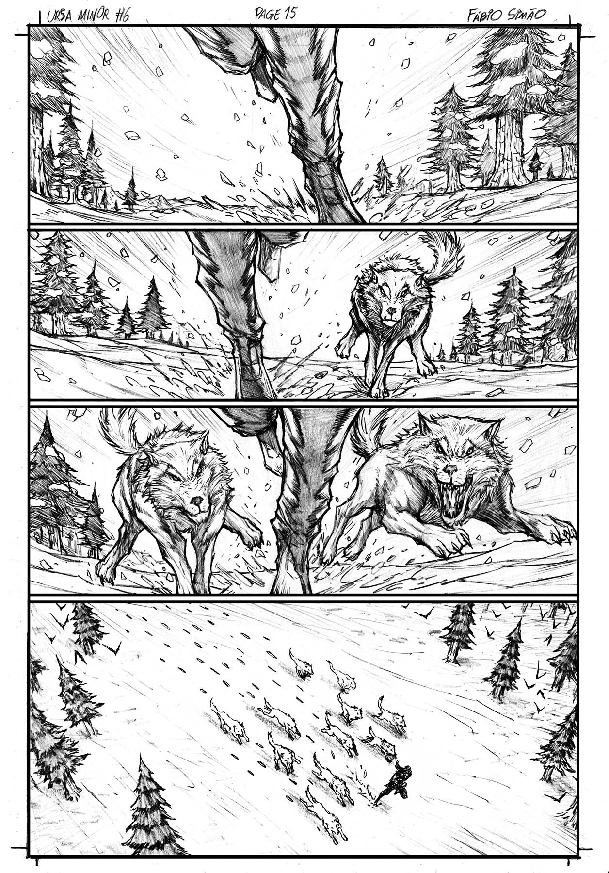 Fábio Simão - Ursa Minor #6 (Big Dog Ink Comics)