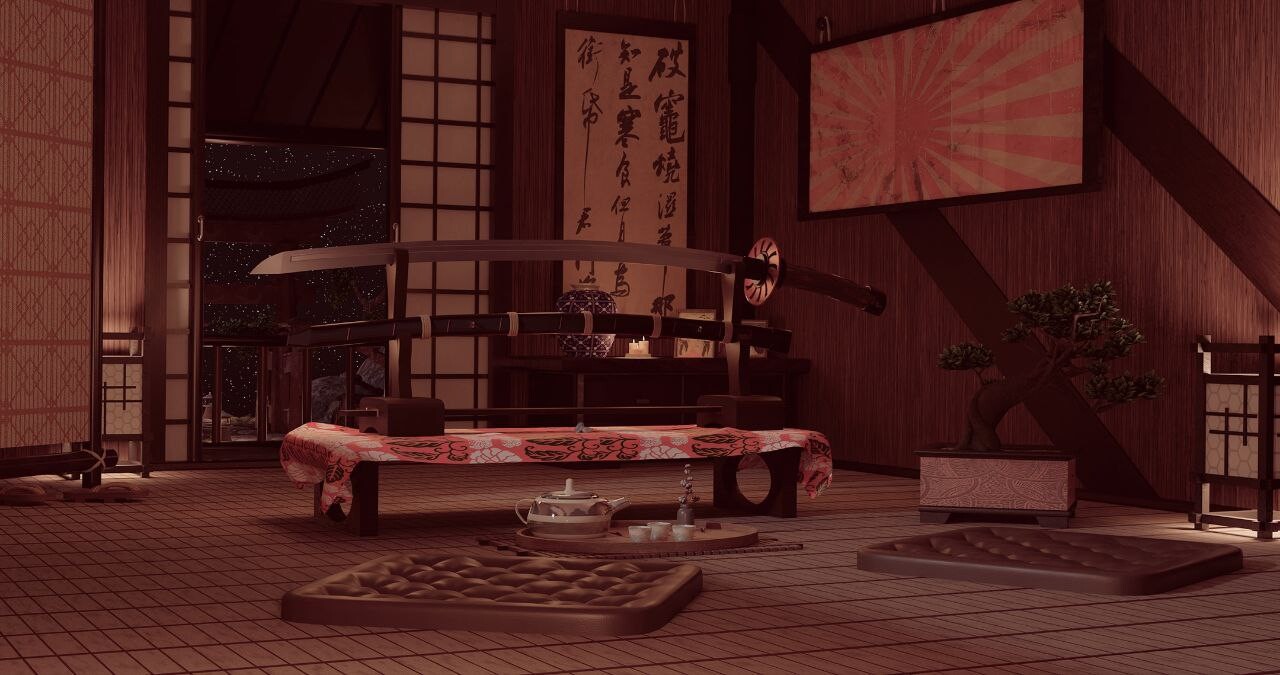 ArtStation - Samurai Room🏯