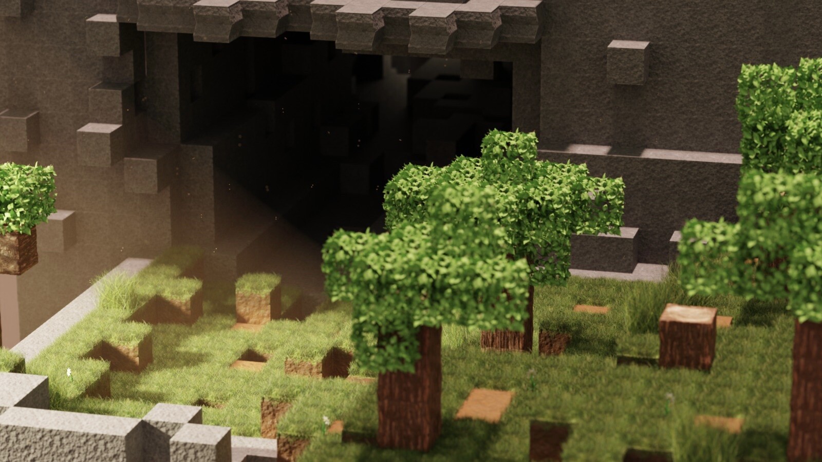 ArtStation - Minecraft Environment