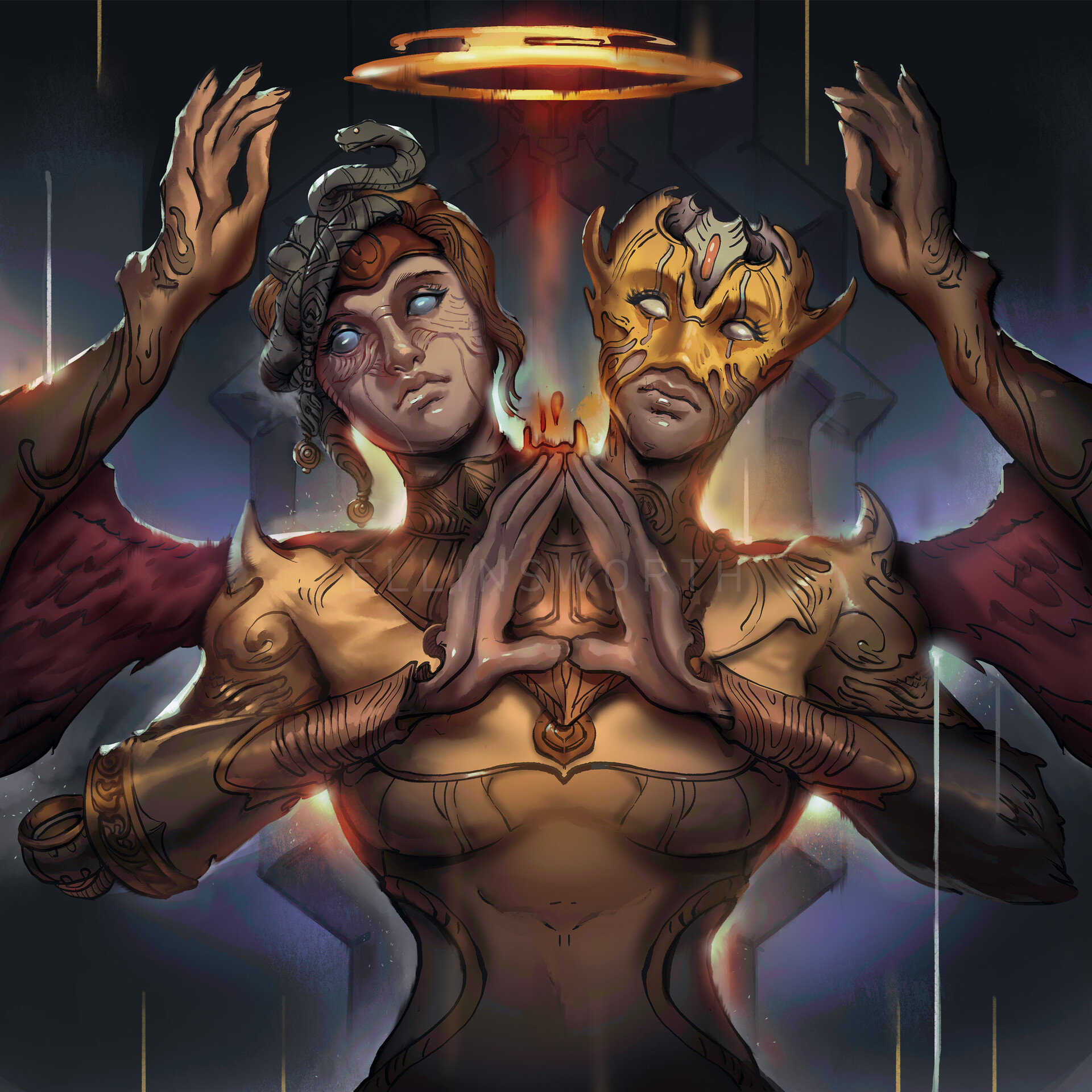 ArtStation - Divine Leader