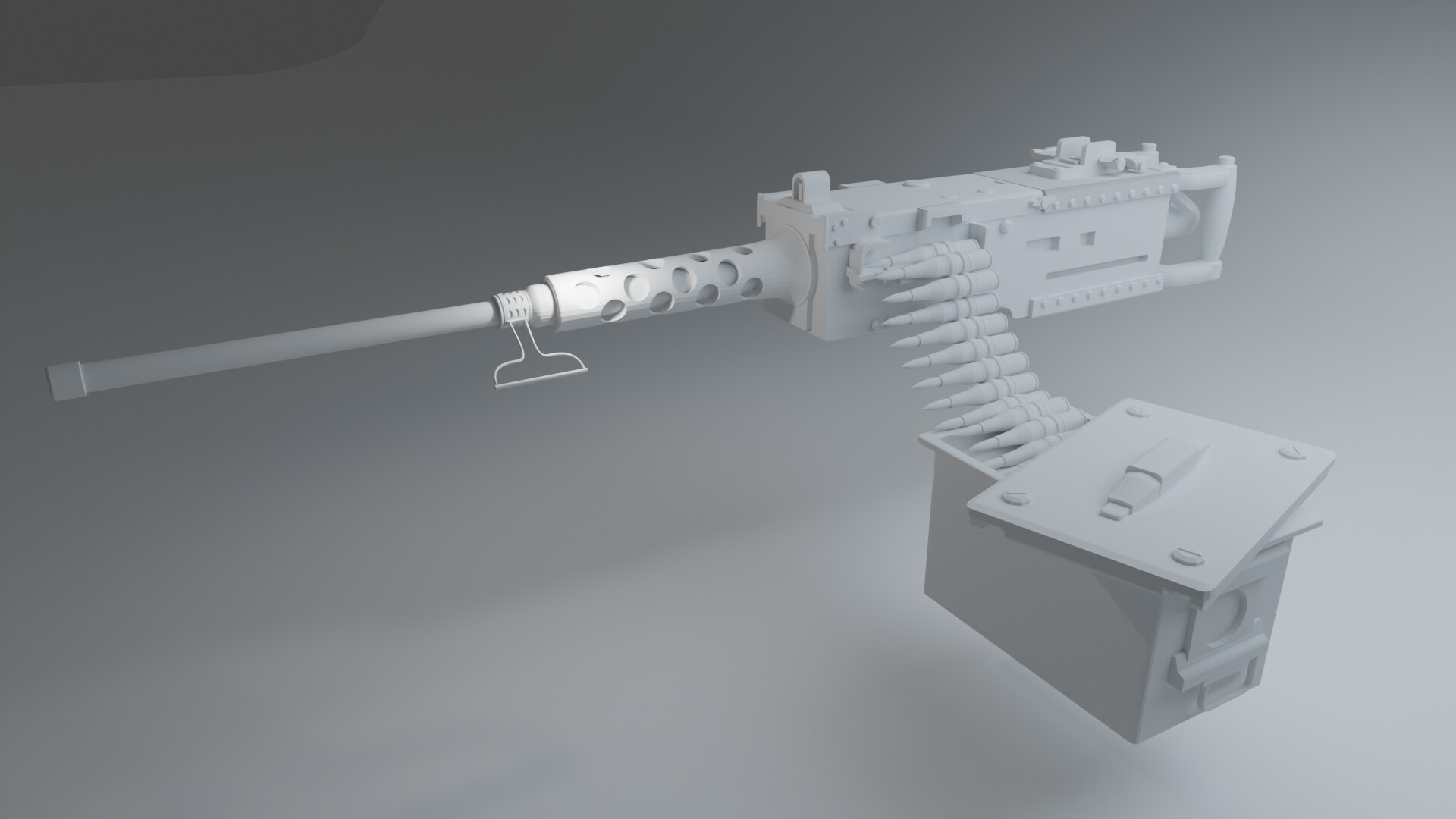 ArtStation - Browning Gun