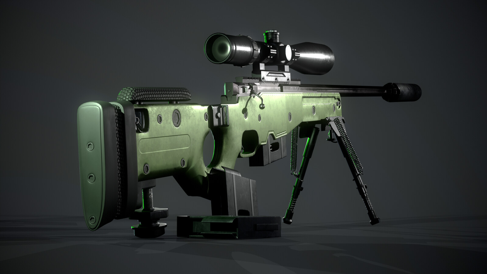 Liam Davidson - Accuracy International AWM (Arctic Warfare Magnum ...