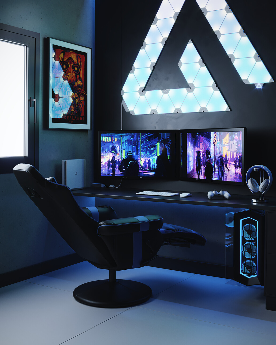 ArtStation - GAMER ROOM - CGI