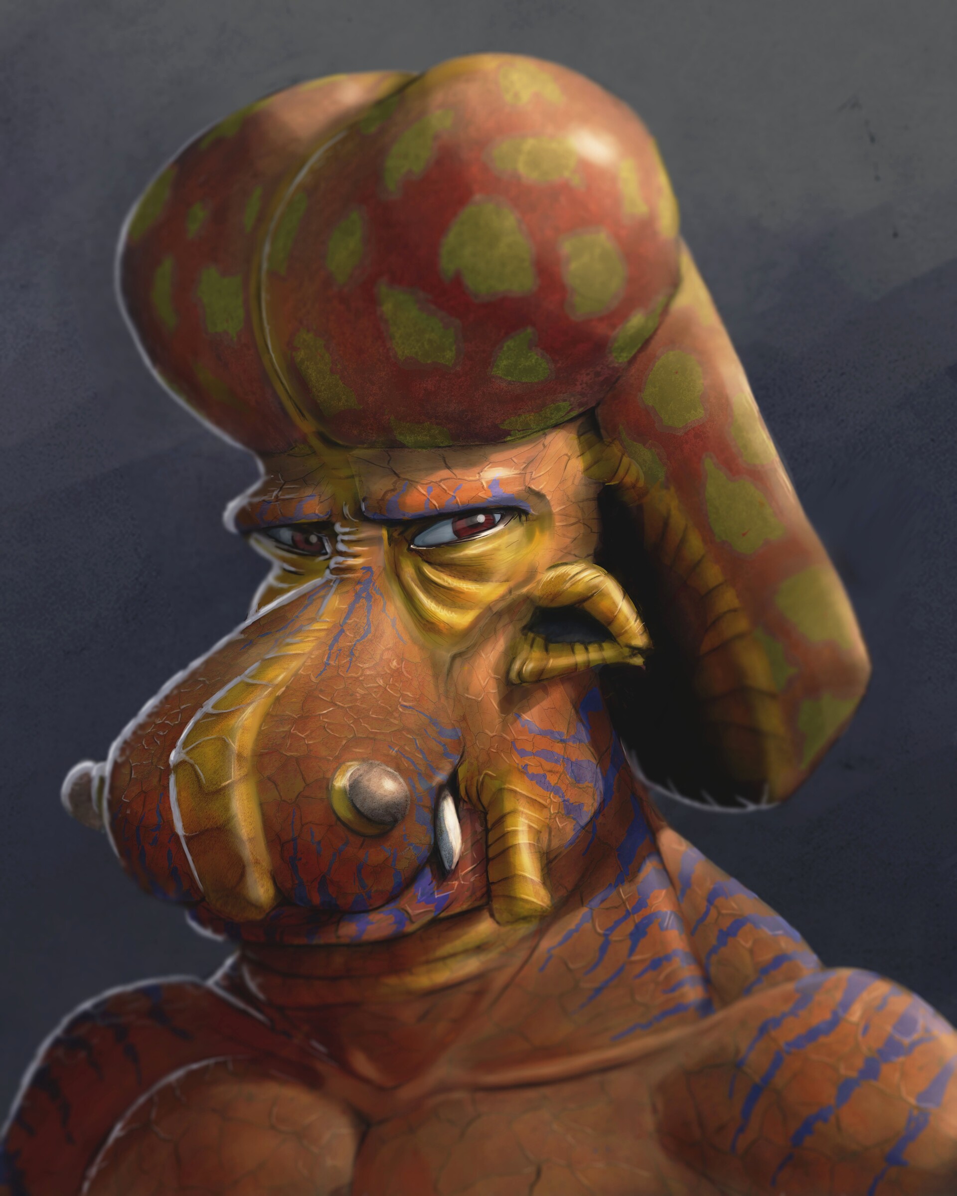 ArtStation - Bubble hippo head