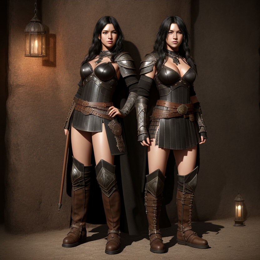 ArtStation - Sisters for hire