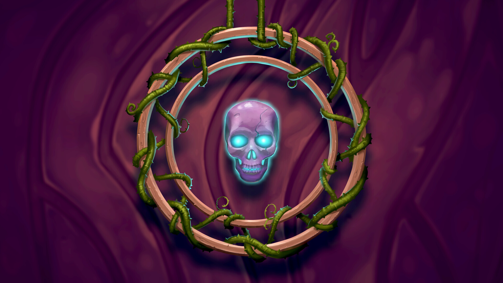 ArtStation - Roots Of All Evil UI Artwork