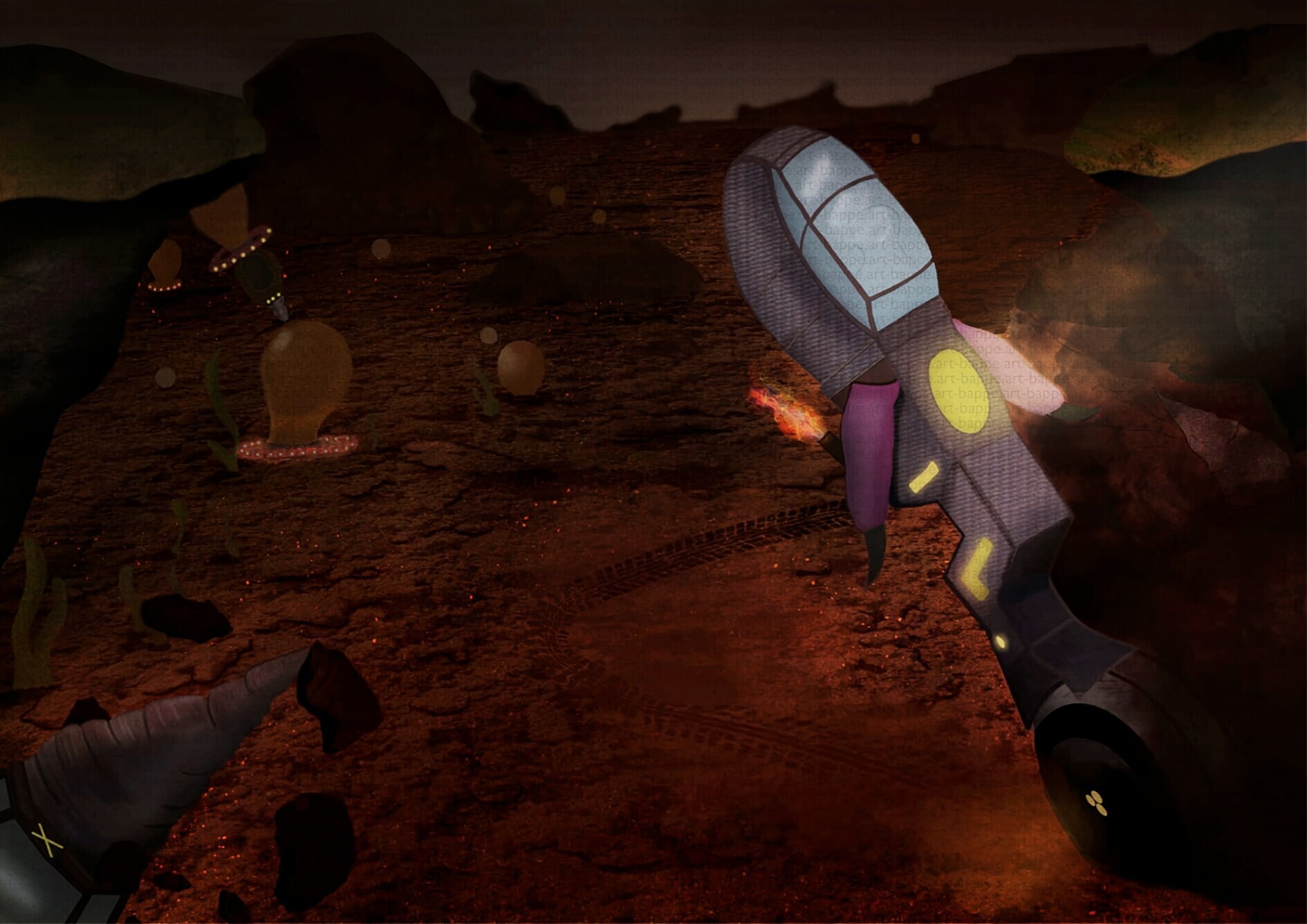 ArtStation - VEHICLES - alien world concept art