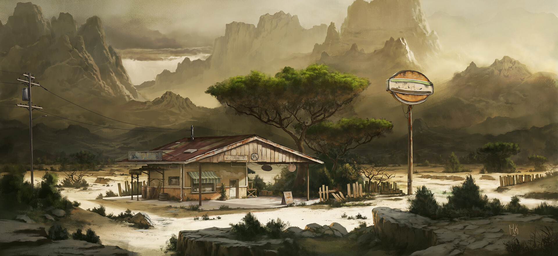 ArtStation - Desert Store