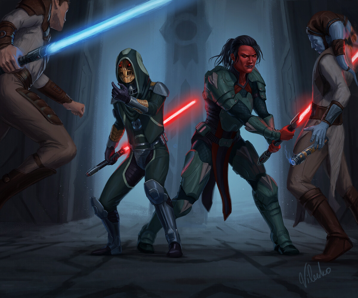 Sith Lords of The Old Republic by Vilenko Vujicevic : r/ImaginaryJedi