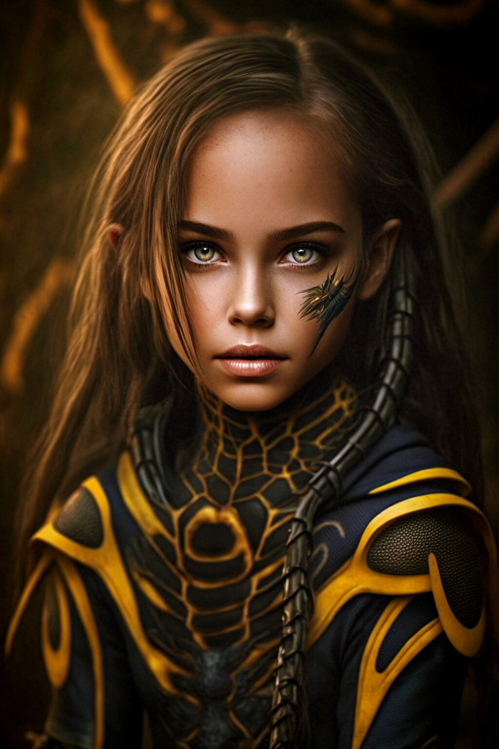 ArtStation - Alien girl