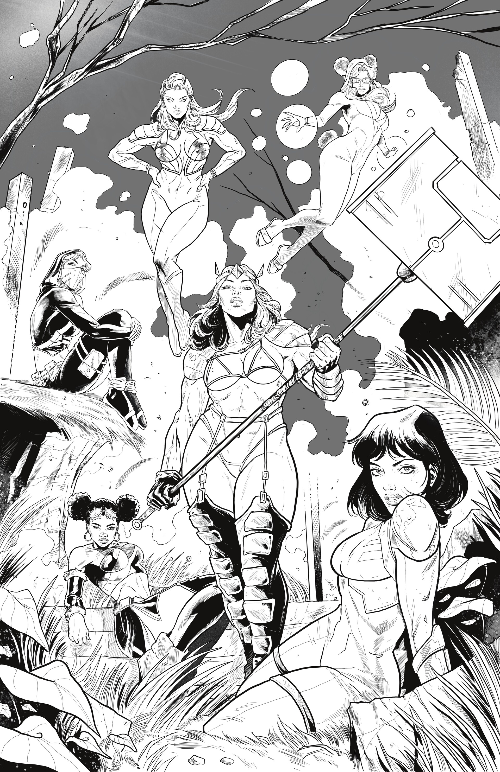 ArtStation - Project Shadows pin up