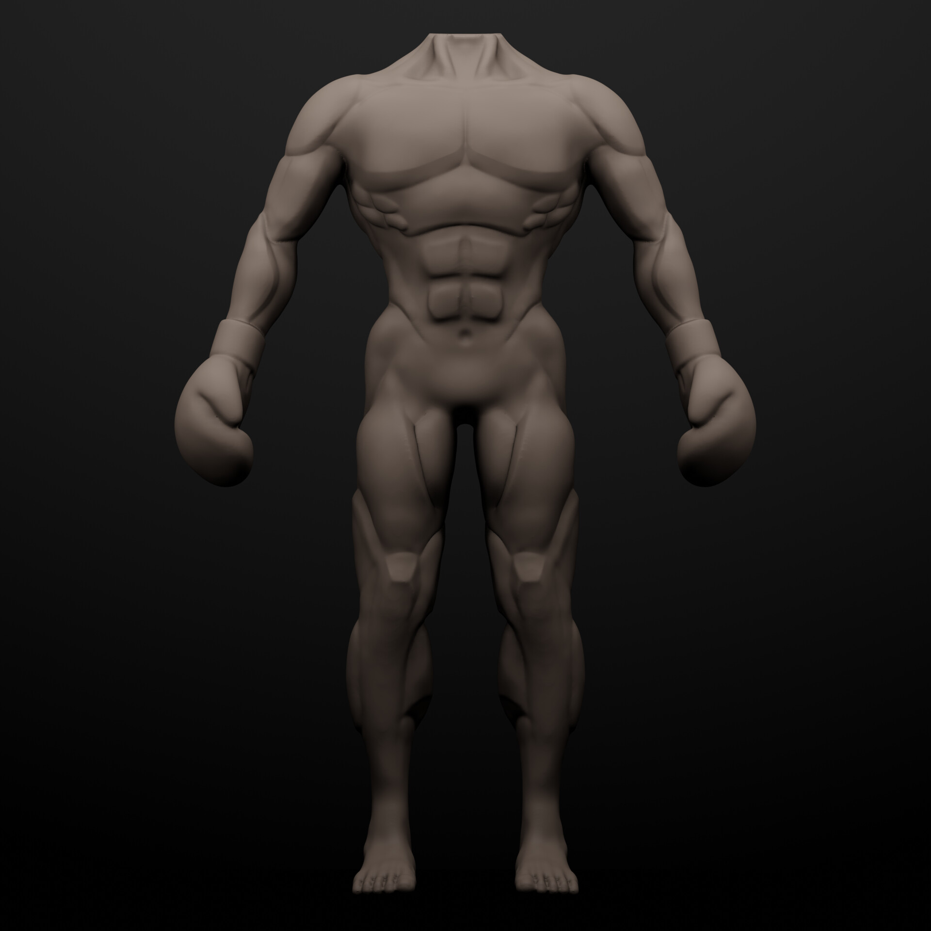 ArtStation - Human Model: Boxer