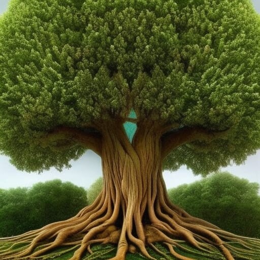 ArtStation - mighty tree