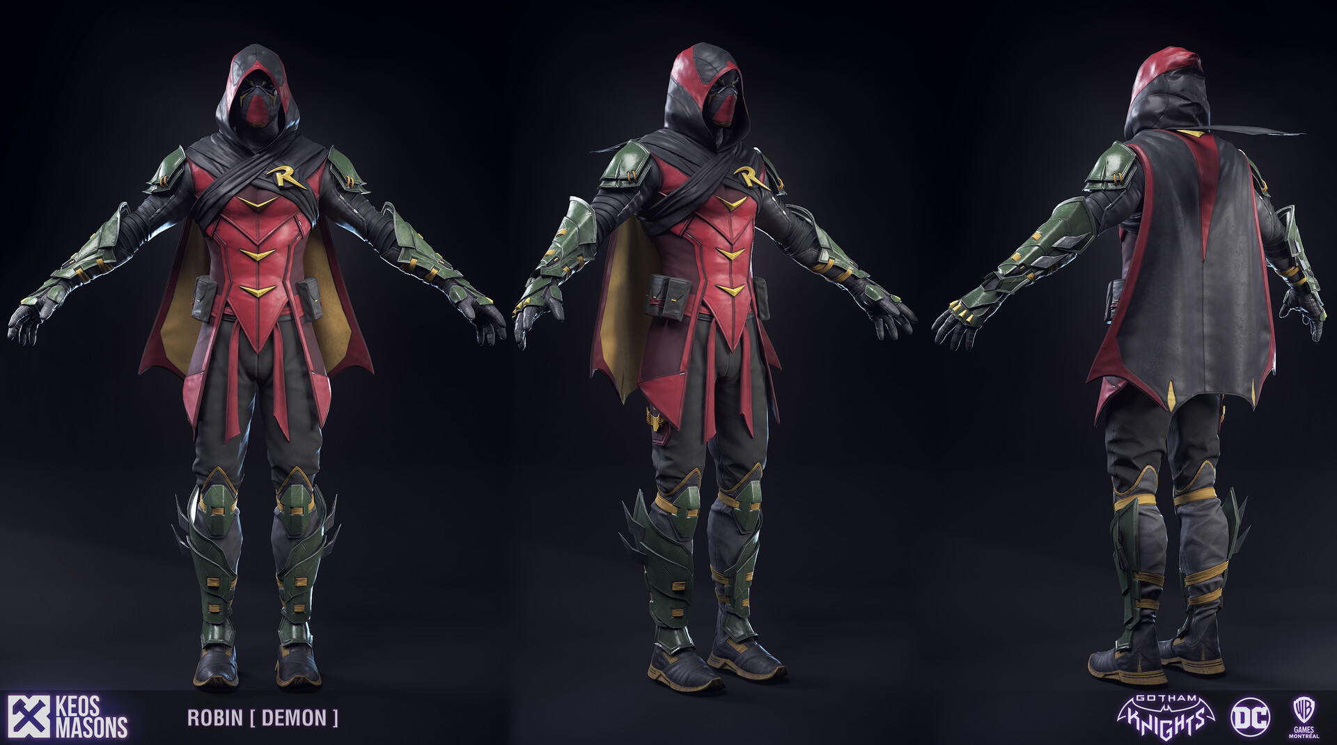 KEOS MASONS - Robin (Demon) - Gotham Knights