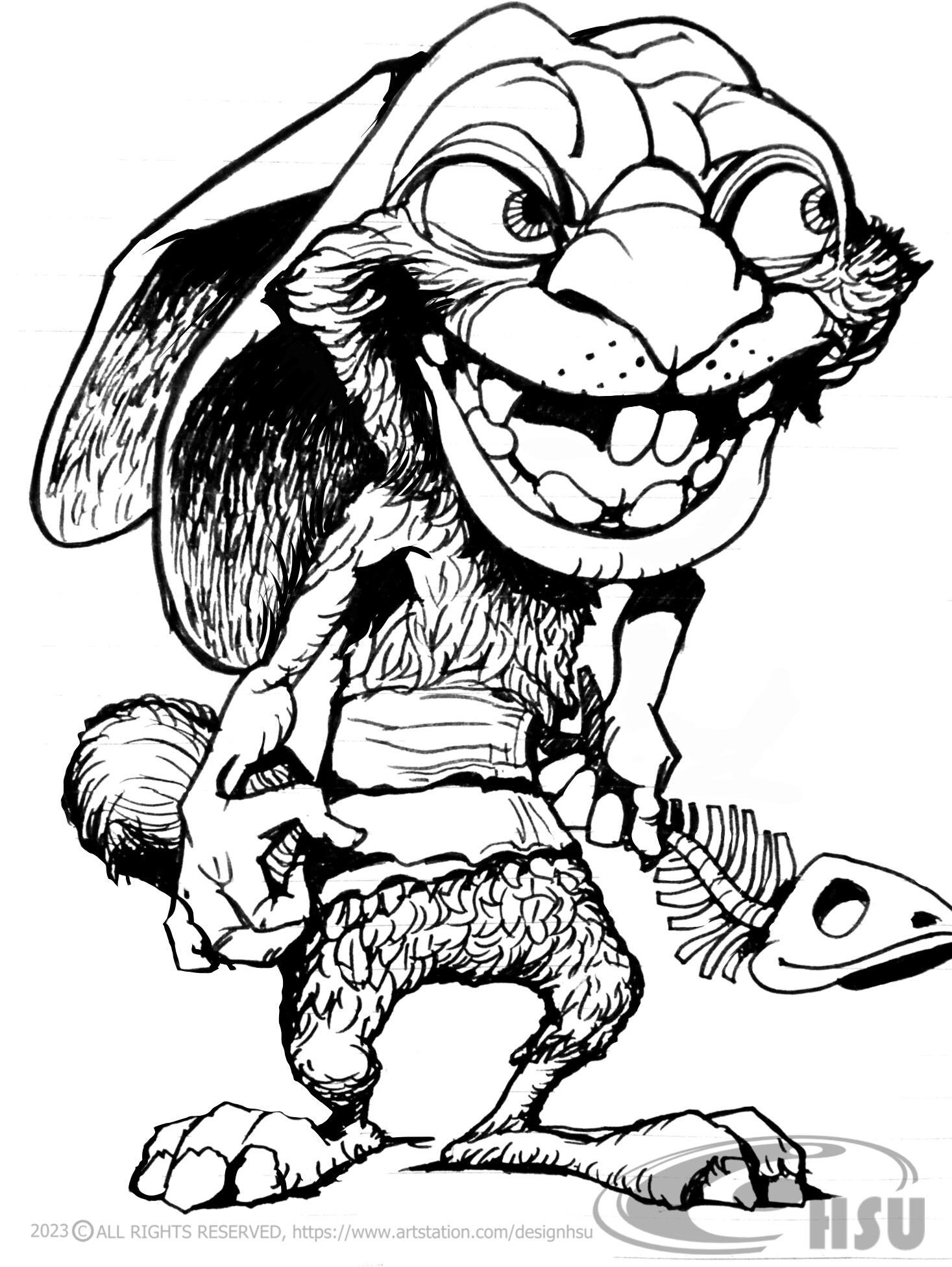 ArtStation - Gollum's Rabbit